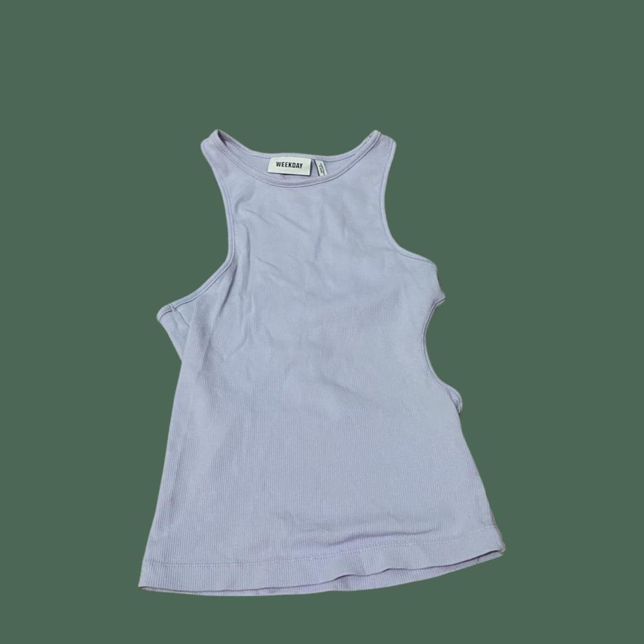 Weekday tank top • perfect condition • really... - Depop