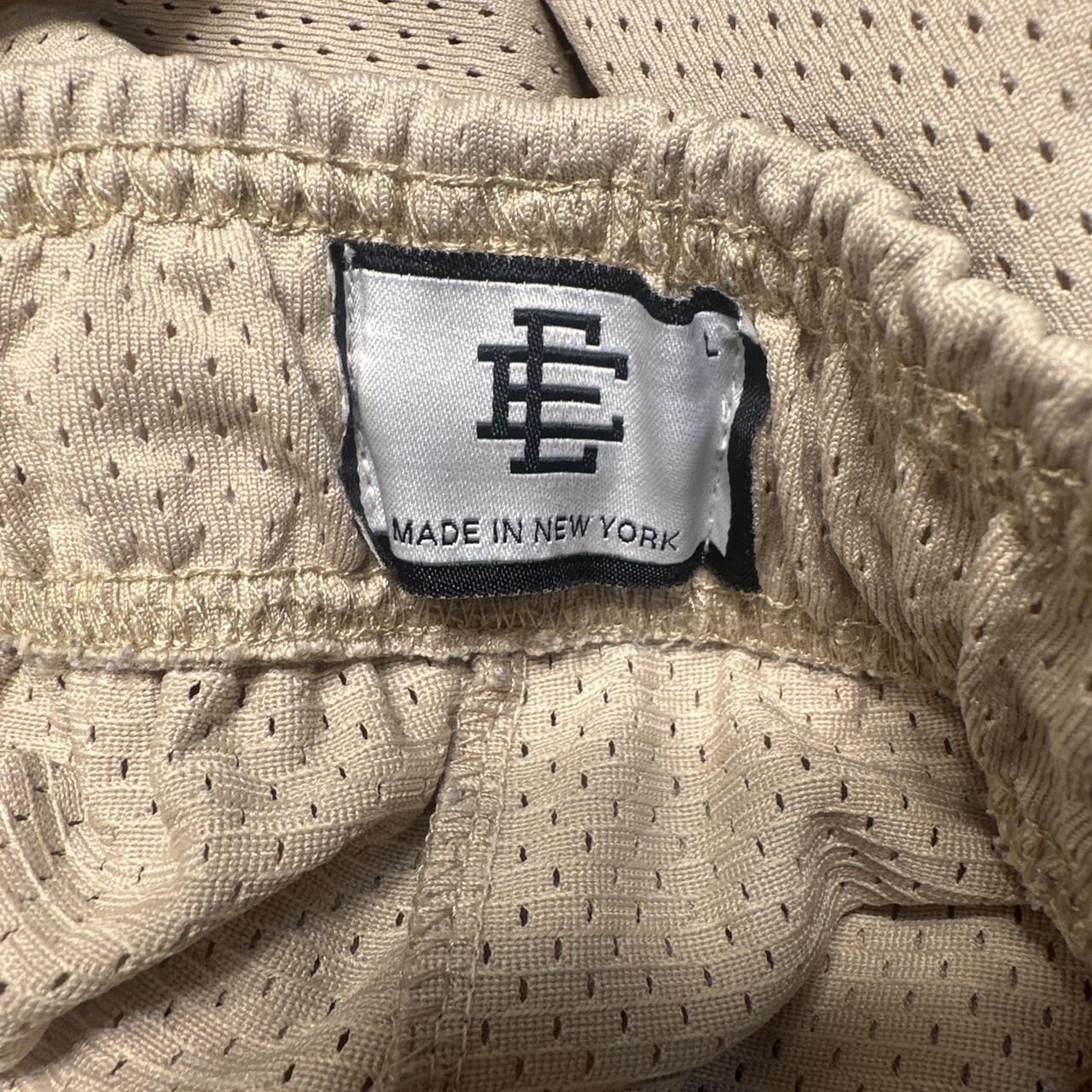 Beige Eric Emanuel shorts Used - Depop