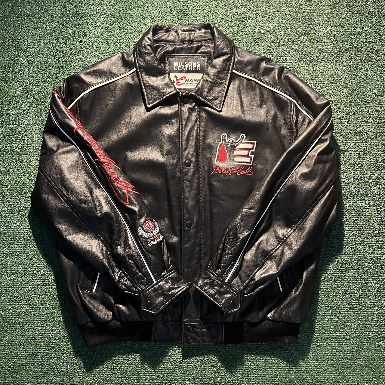 Dale Earnhardt Sr. Wilson’s Leather x Chase... - Depop