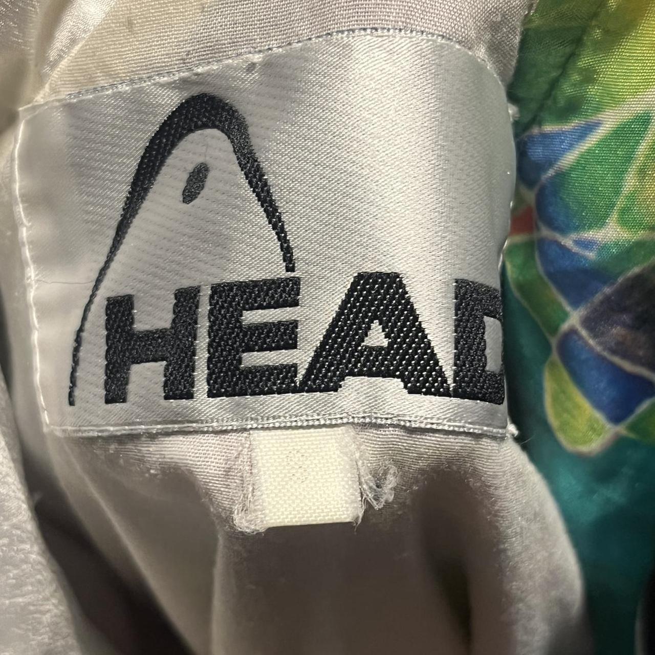 90s head sportswear windbreaker Size small Has... - Depop