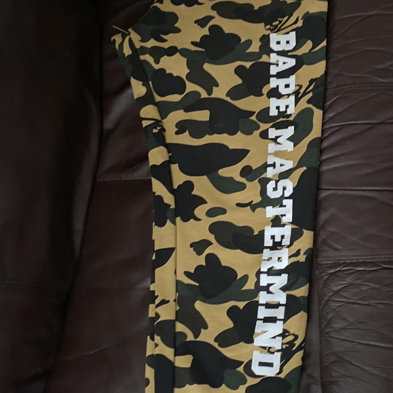 Mastermind Japan x Bape slim sweatpants. Fits like... - Depop