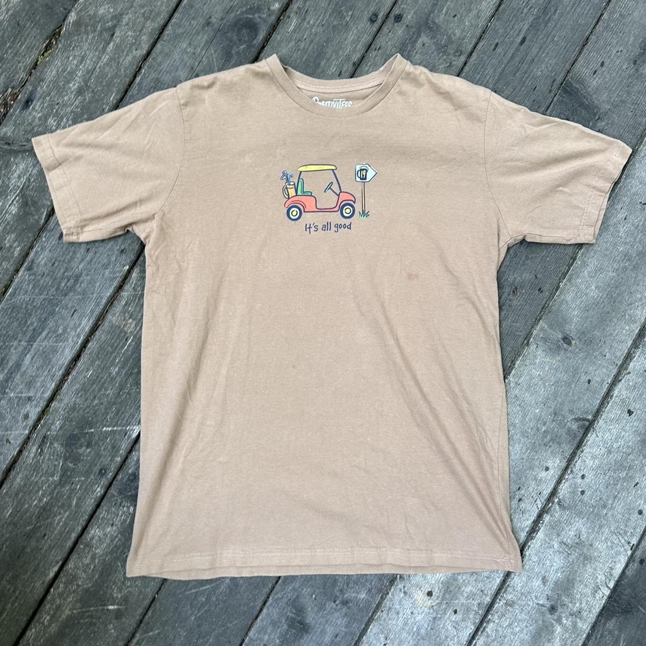 Life Is Good golf t-shirt Good condition, small... | Depop