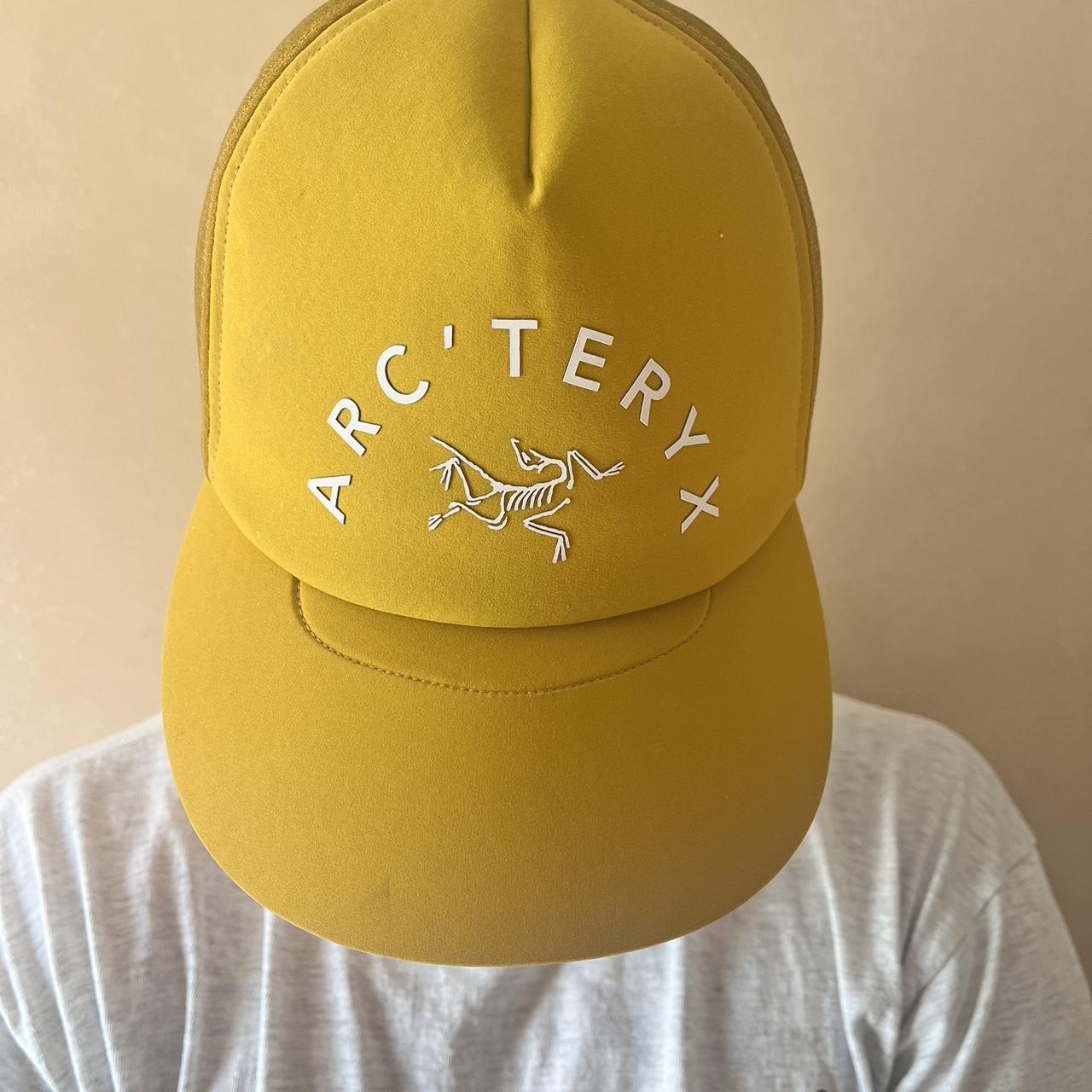 Arcteryx hat like new yellow Sold out color just... - Depop