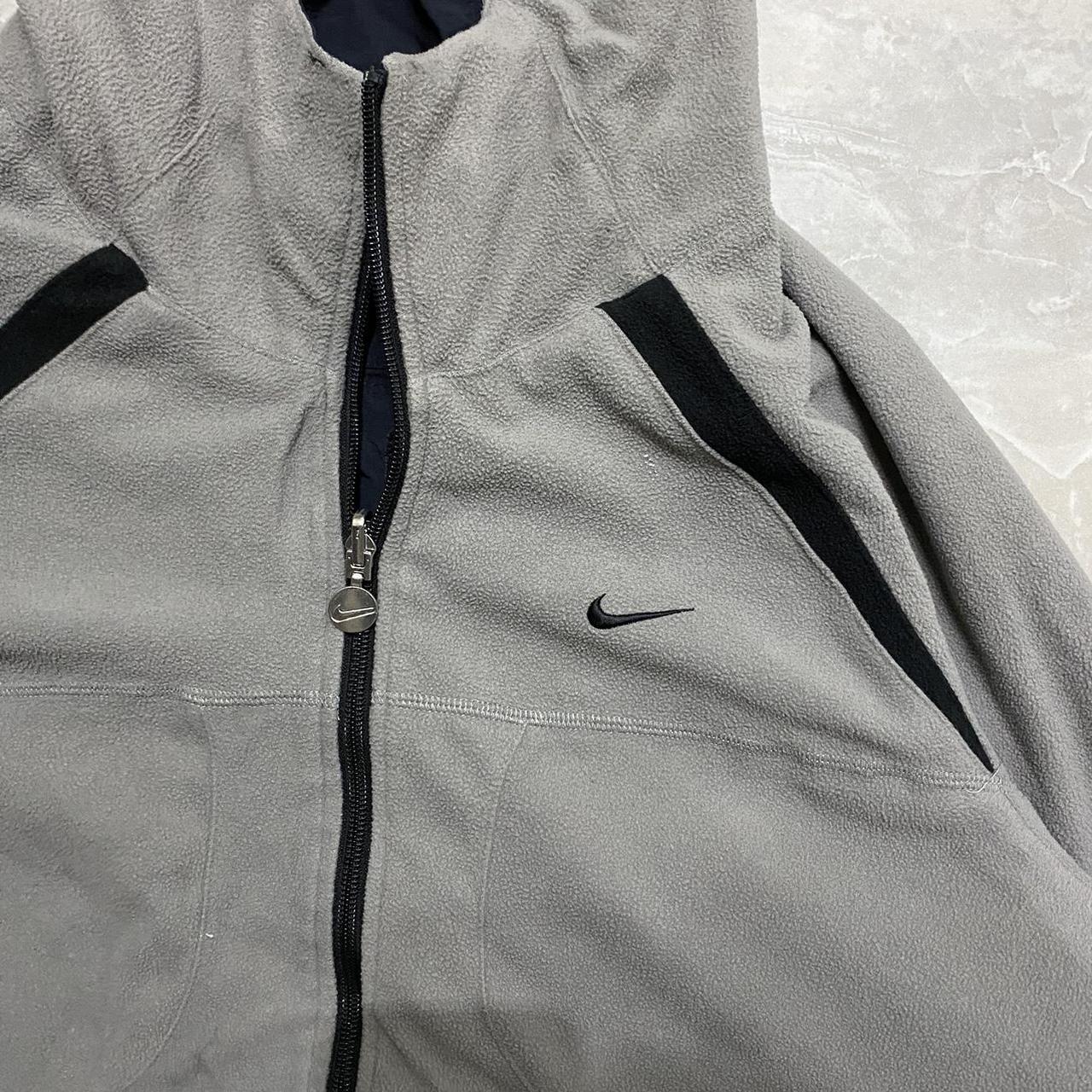 Nike Men's Black and Grey Jacket | Depop