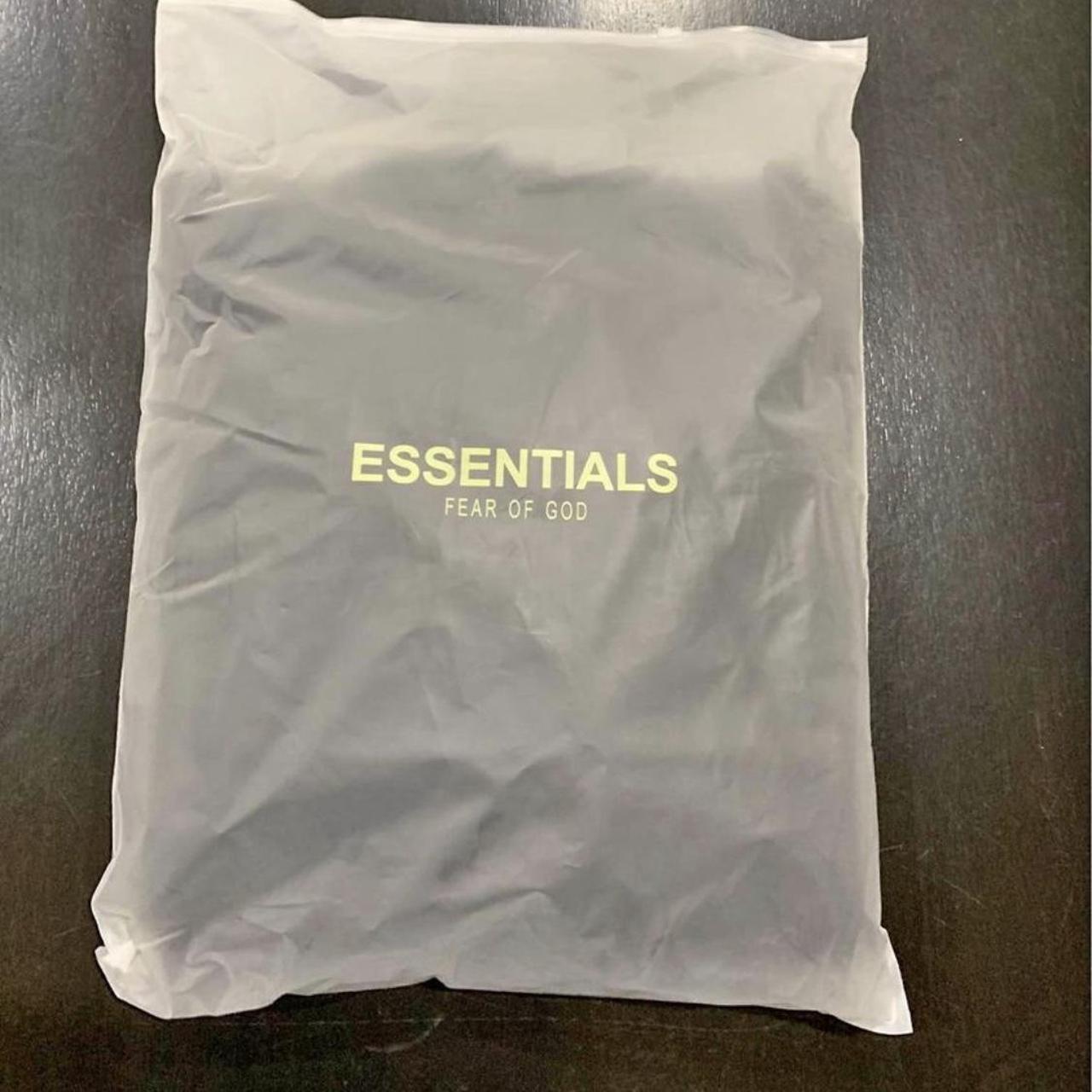 medium essentials shorts !! never worn still with... - Depop