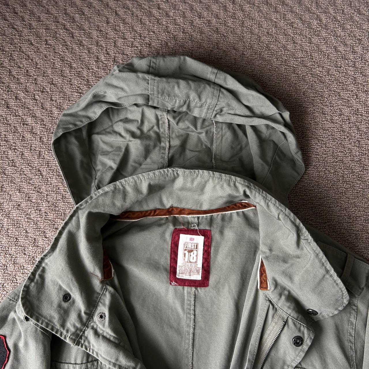 Vintage Retro Essendon Bombers Jacket / Trench... - Depop