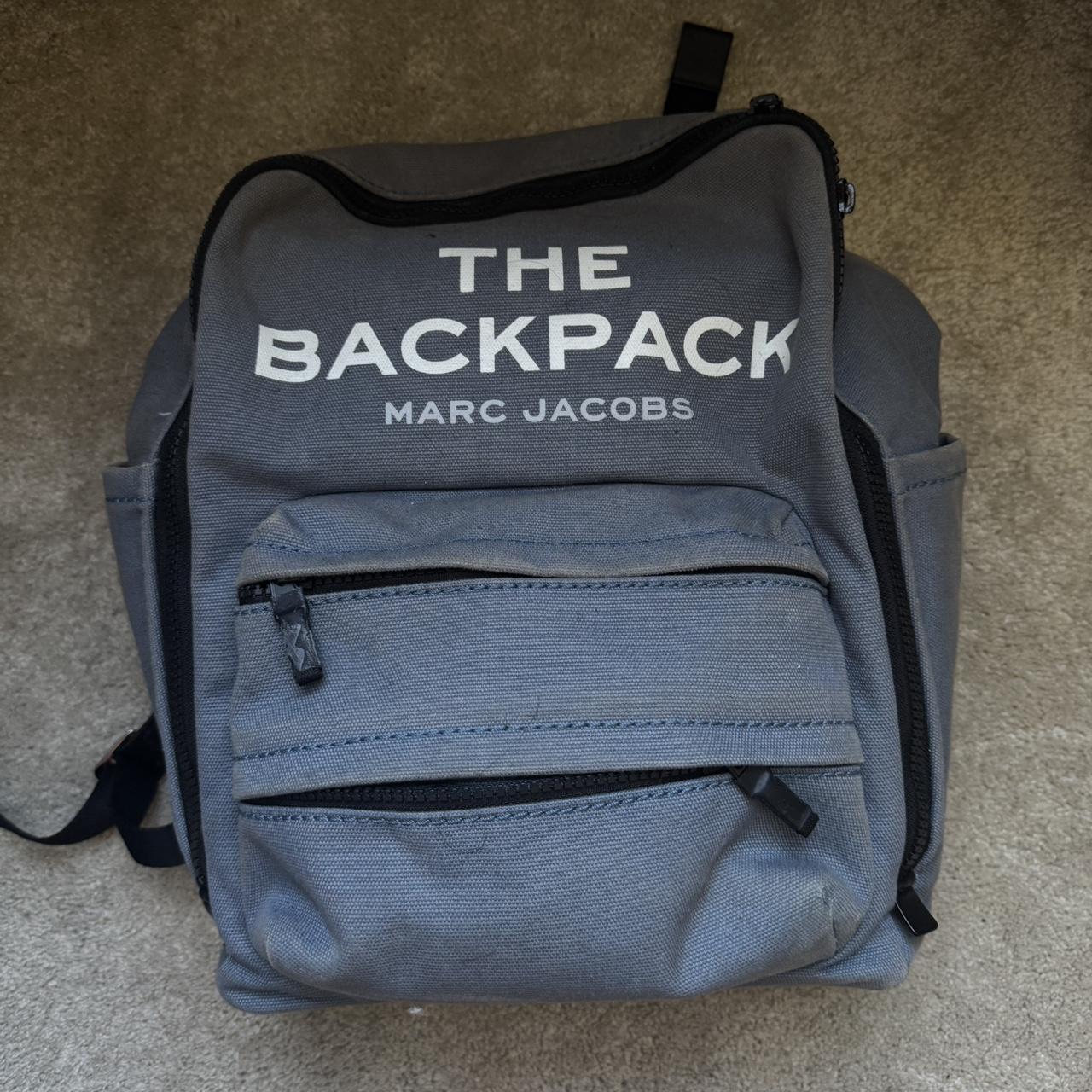 Marc Jacobs The Backpack in grey #backpack | Depop