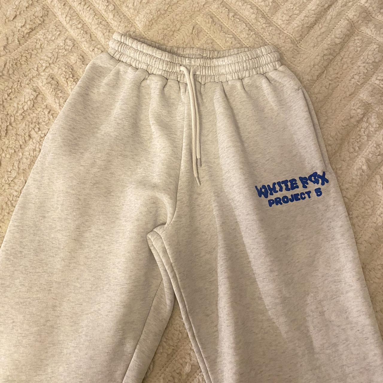 White fox project 5 grey hoodie + joggers Hoodie... - Depop
