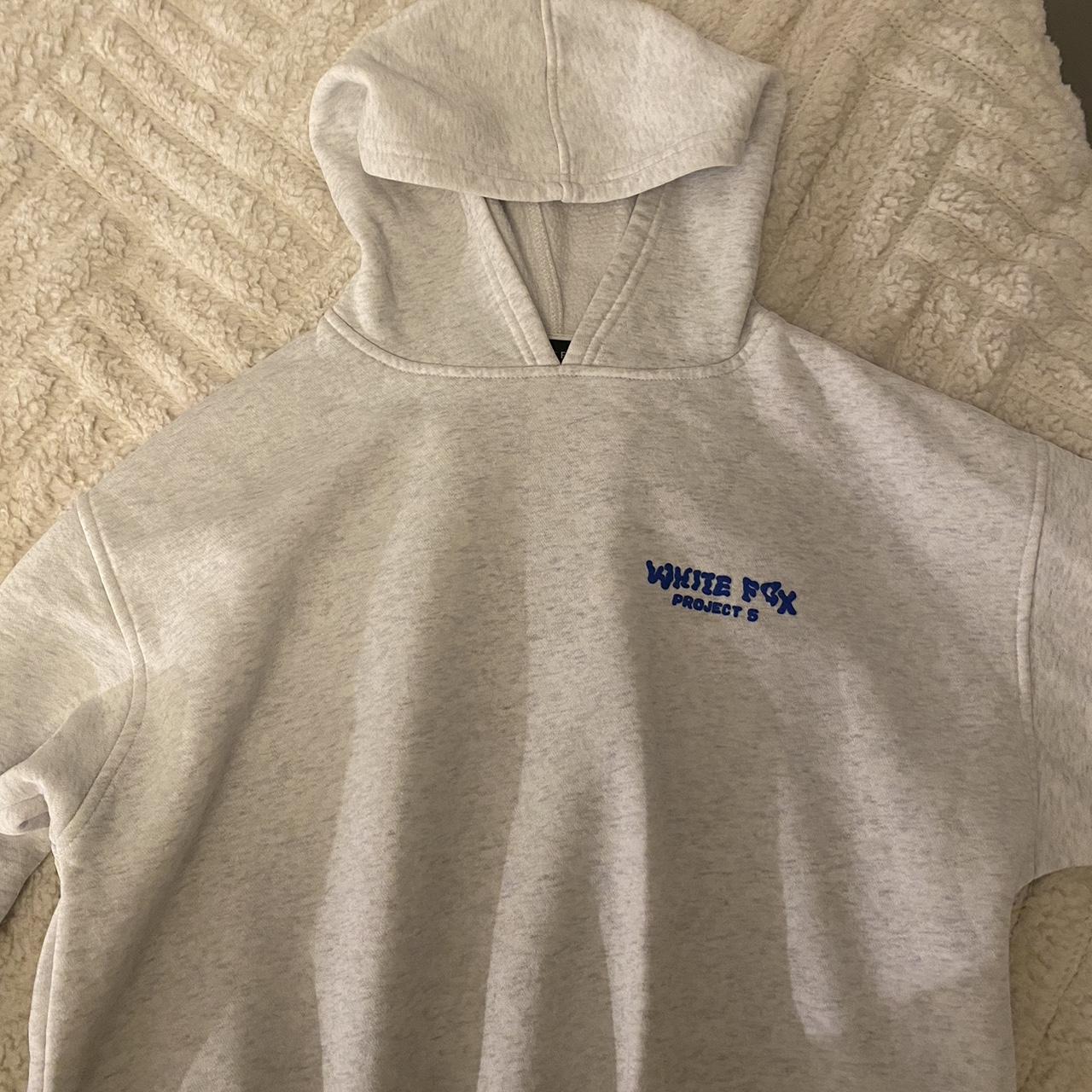 White fox project 5 grey hoodie + joggers Hoodie... - Depop