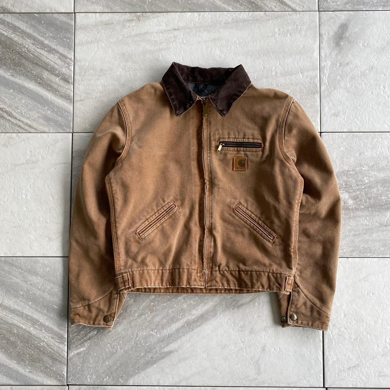 Carhartt Men's Tan Jacket | Depop