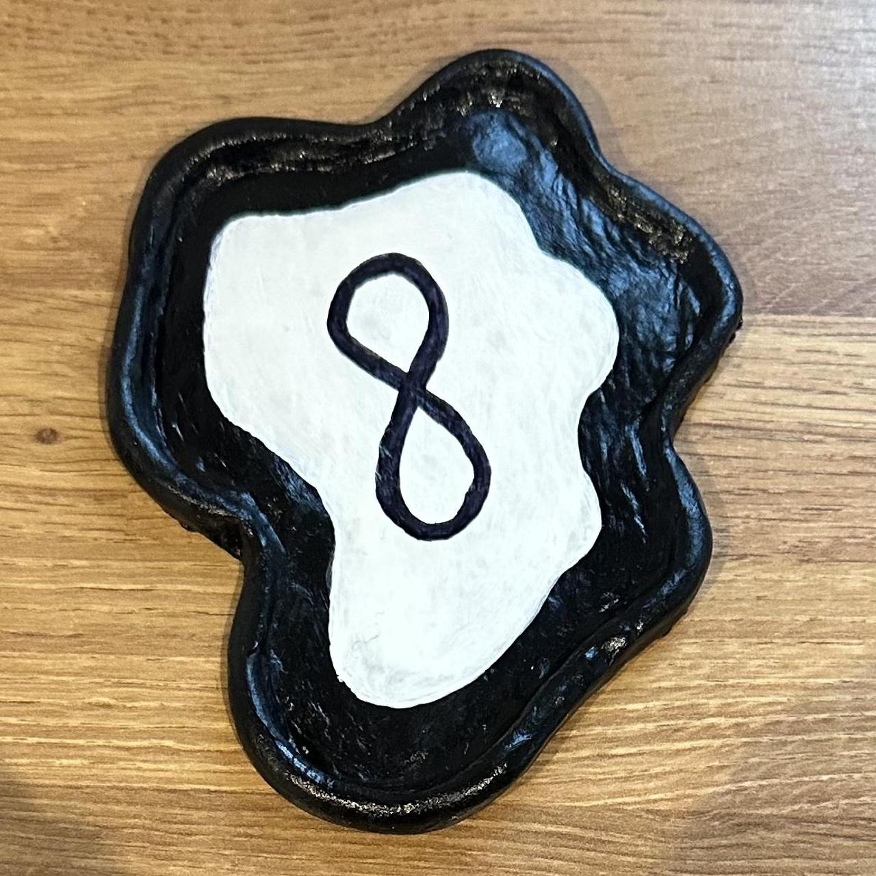 8 ball swirly jewellery holder :) Handmade and... - Depop