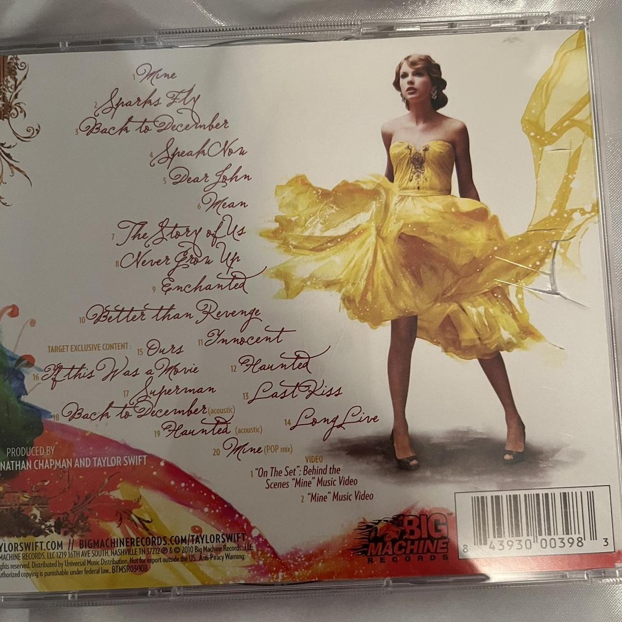 Taylor Swift Speak Now Target Exclusive version 2... - Depop