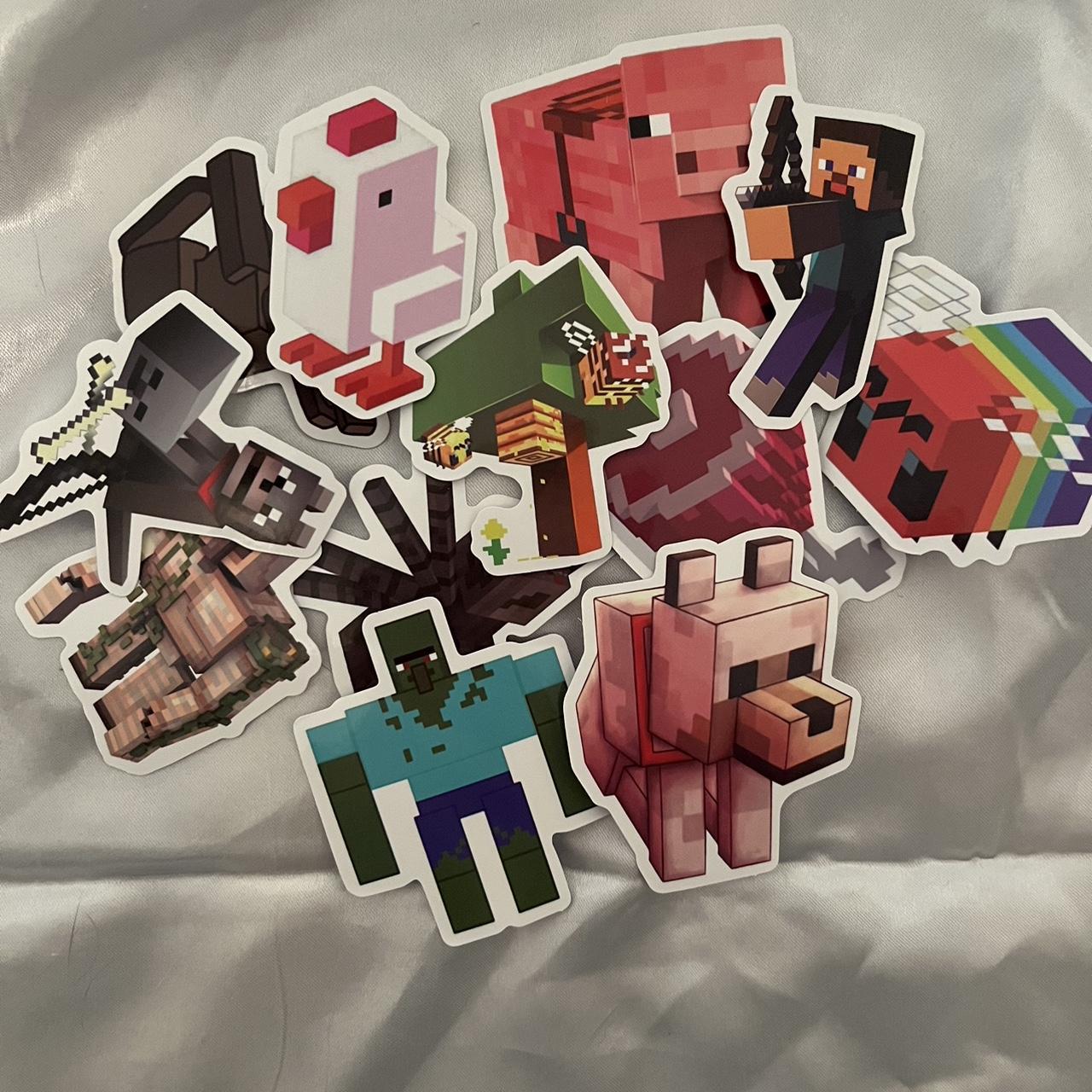 Minecraft Stickers new - purchase comes with all... - Depop