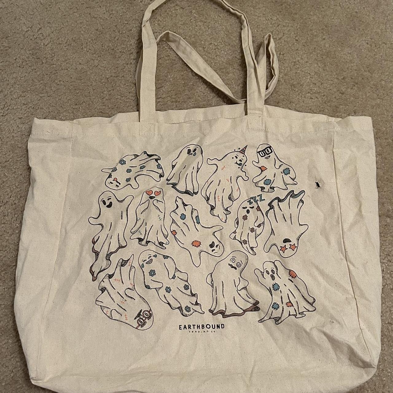 Earthbound ghost tote bag - Depop