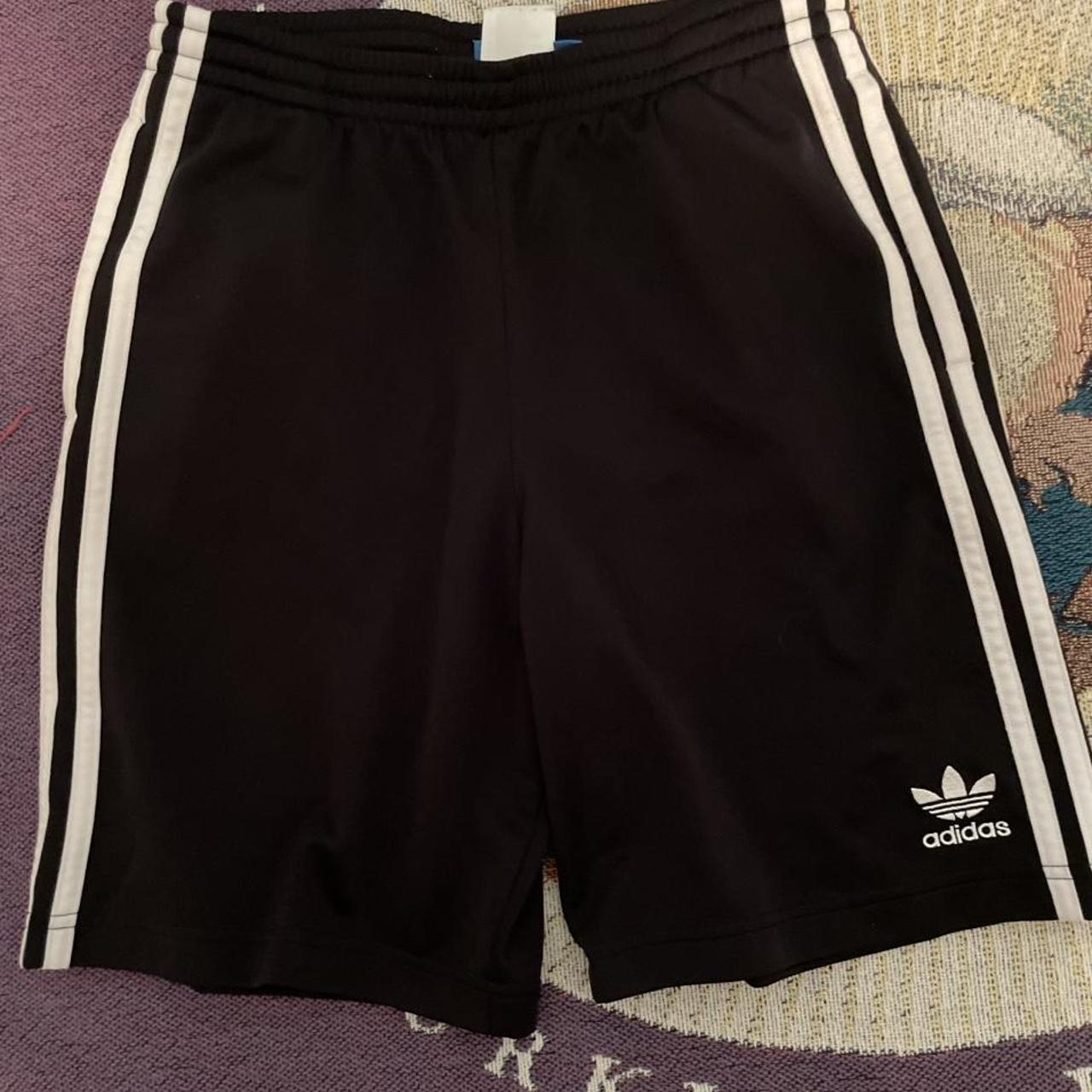 Adidas Kid’s Stripped Shorts Size 11-12Y / US... - Depop