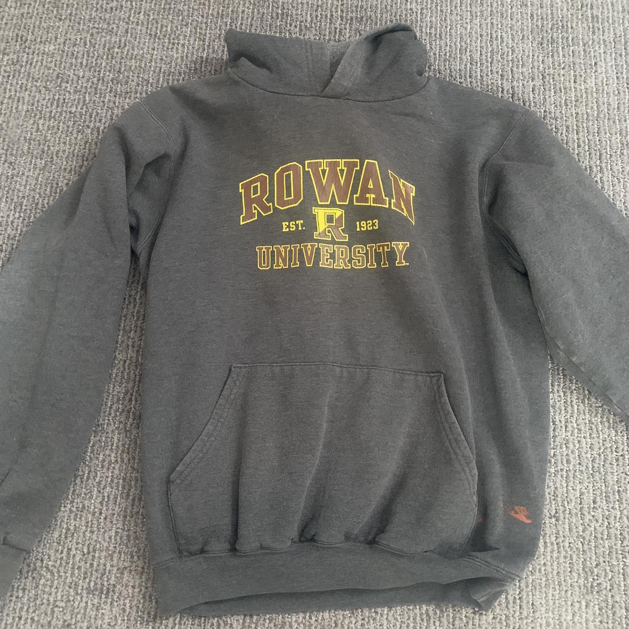 Size Child XXL Rowan University Grey Hoodie -good... - Depop