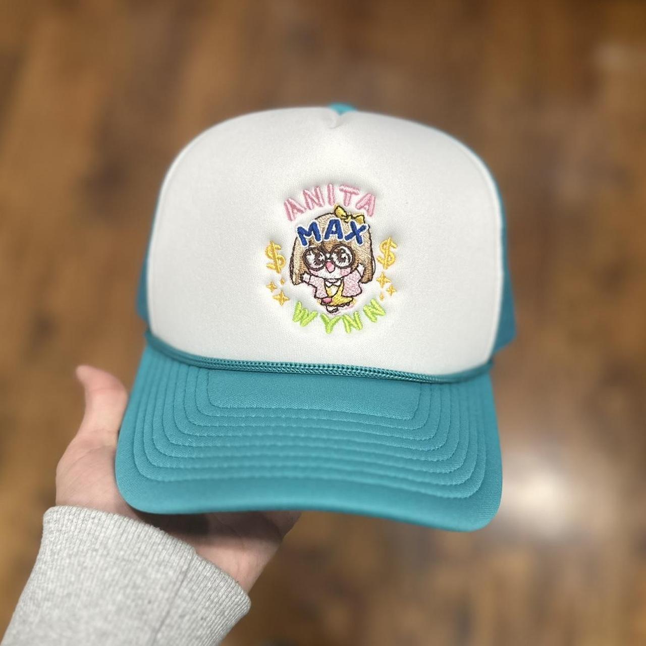 Anita Max Wynn hat Brand new embroidered logo not... - Depop