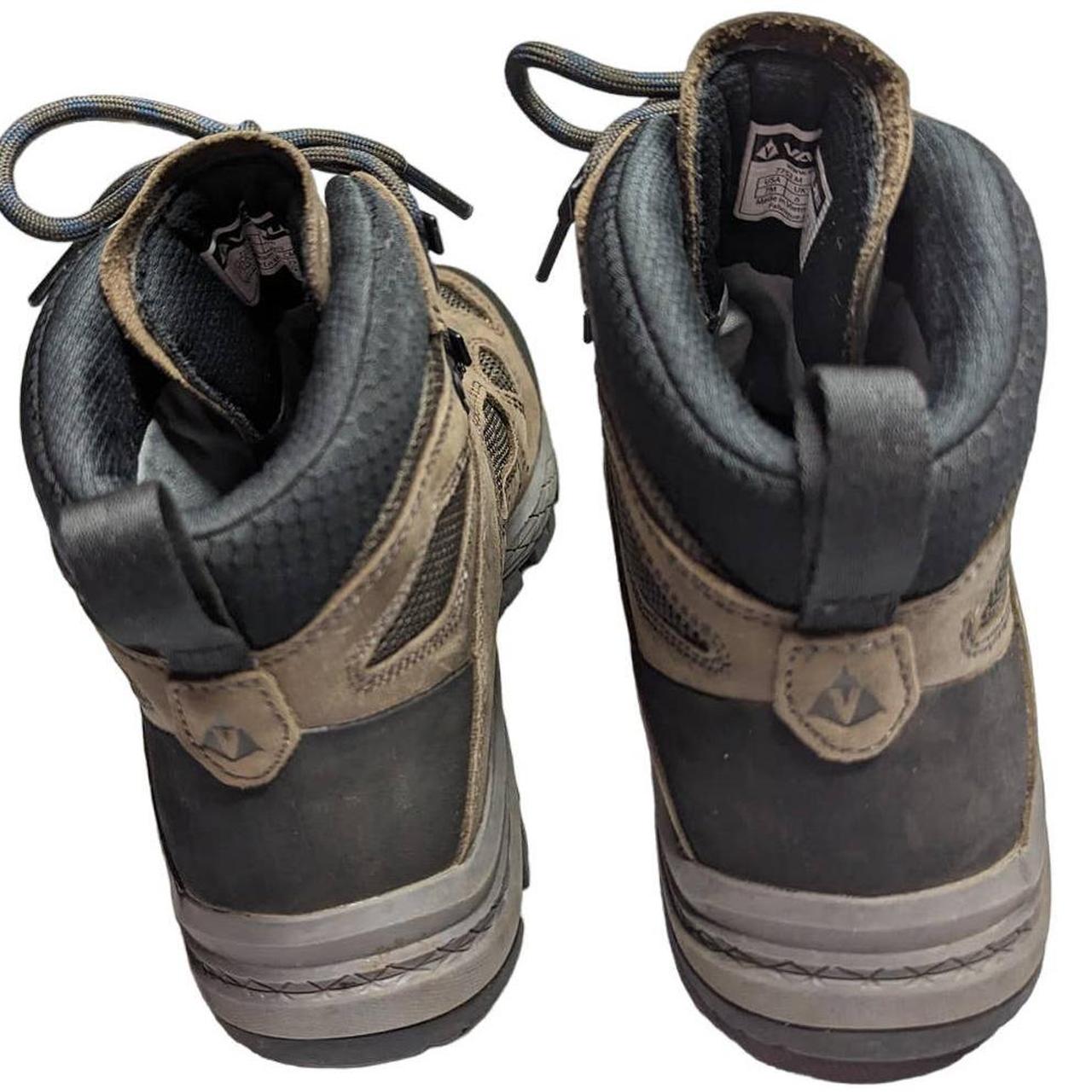 Vasque Men's Breeze Pavement Gray Waterproof Leather... - Depop