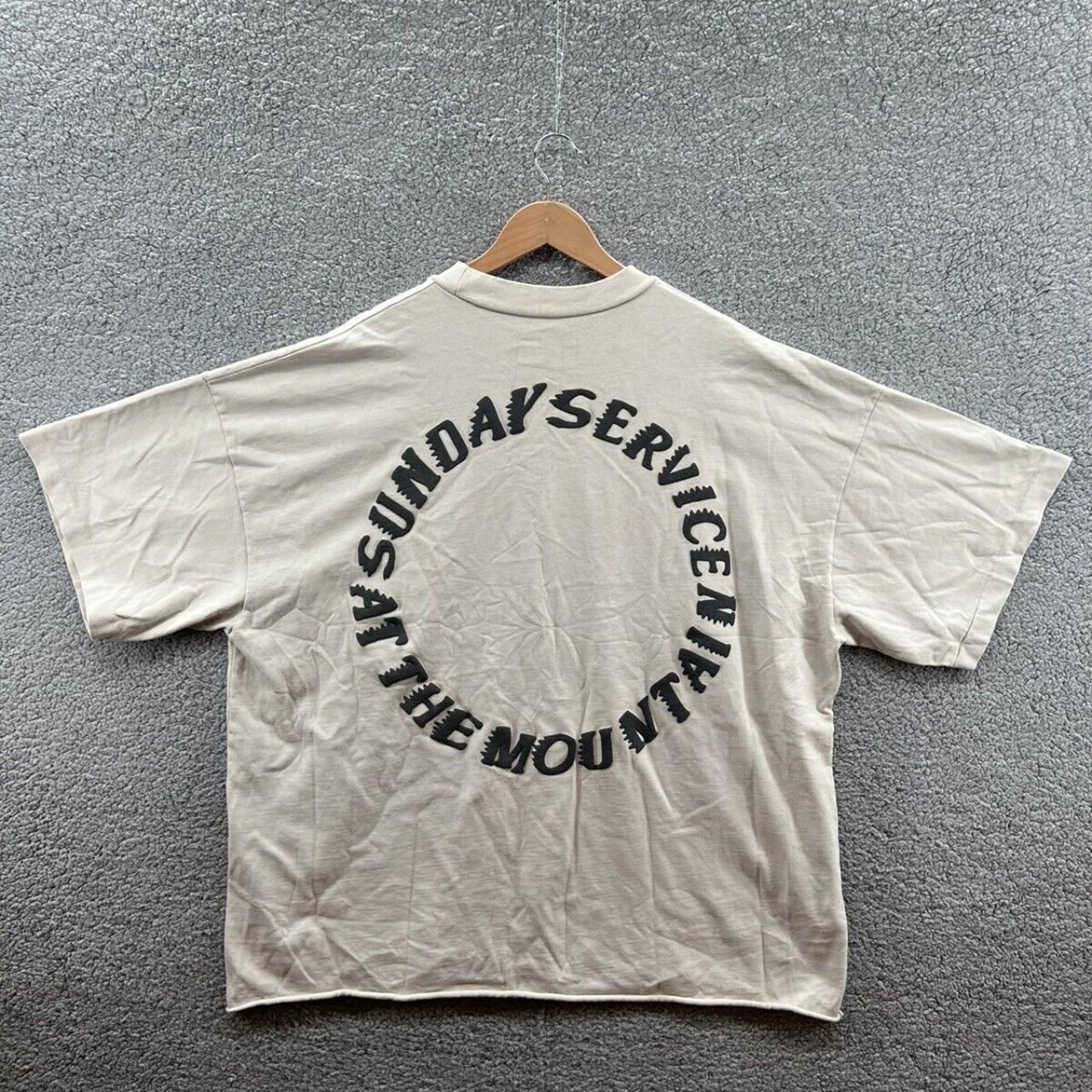 Kanye West X CPFM Trust God Sunday Service Tee Shirt... - Depop