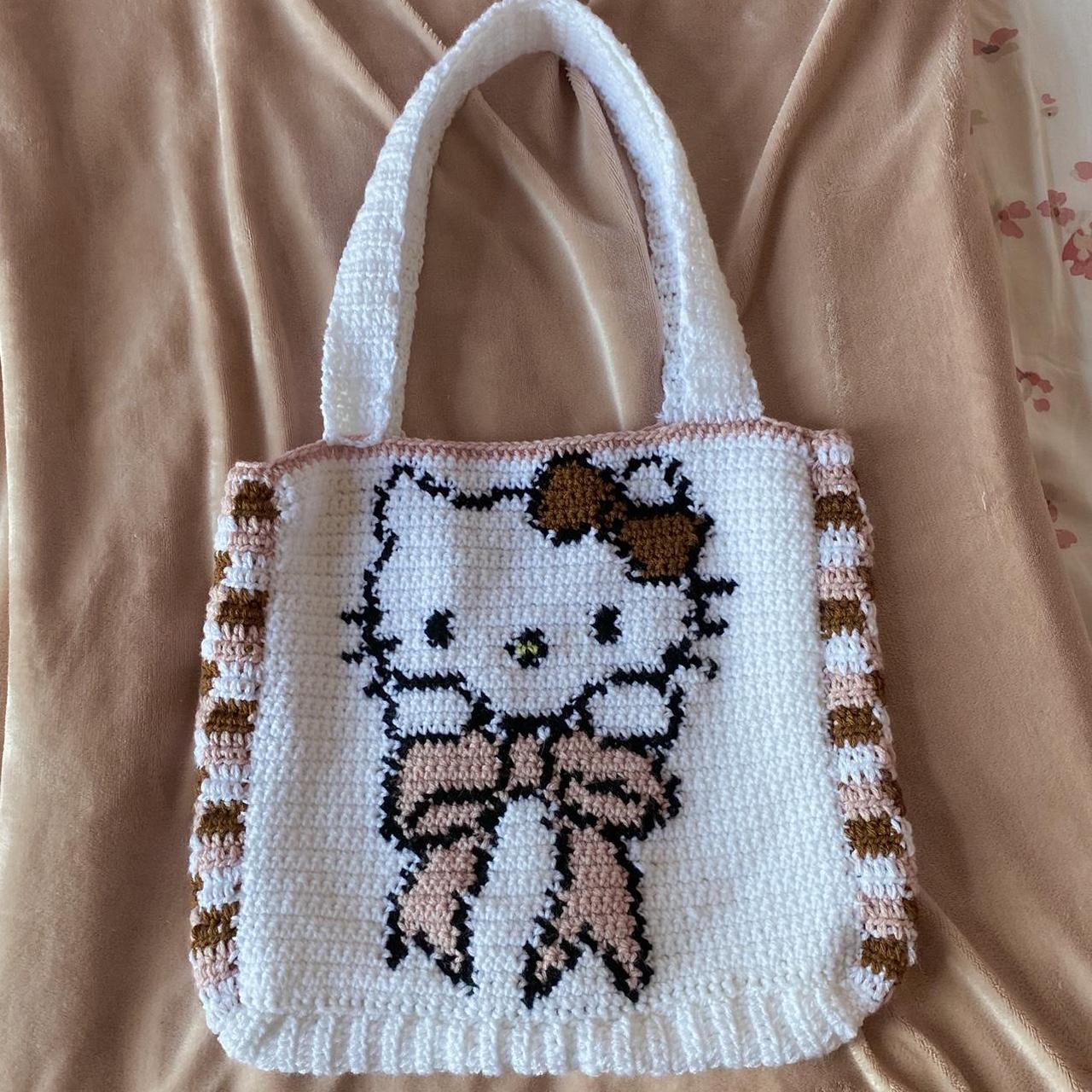 ⋆｡˚୨ lined handmade neapolitan ice cream hello kitty... - Depop