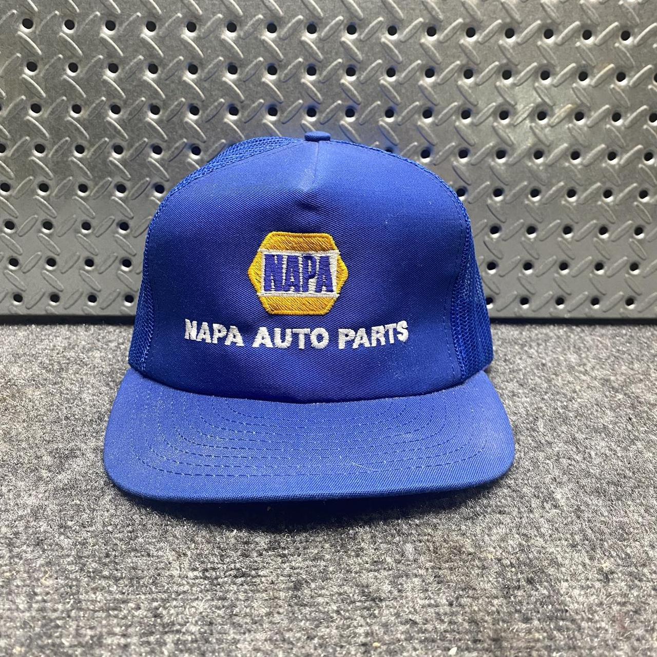 Vintage Napa auto parts SnapBack trucker hat Good... - Depop