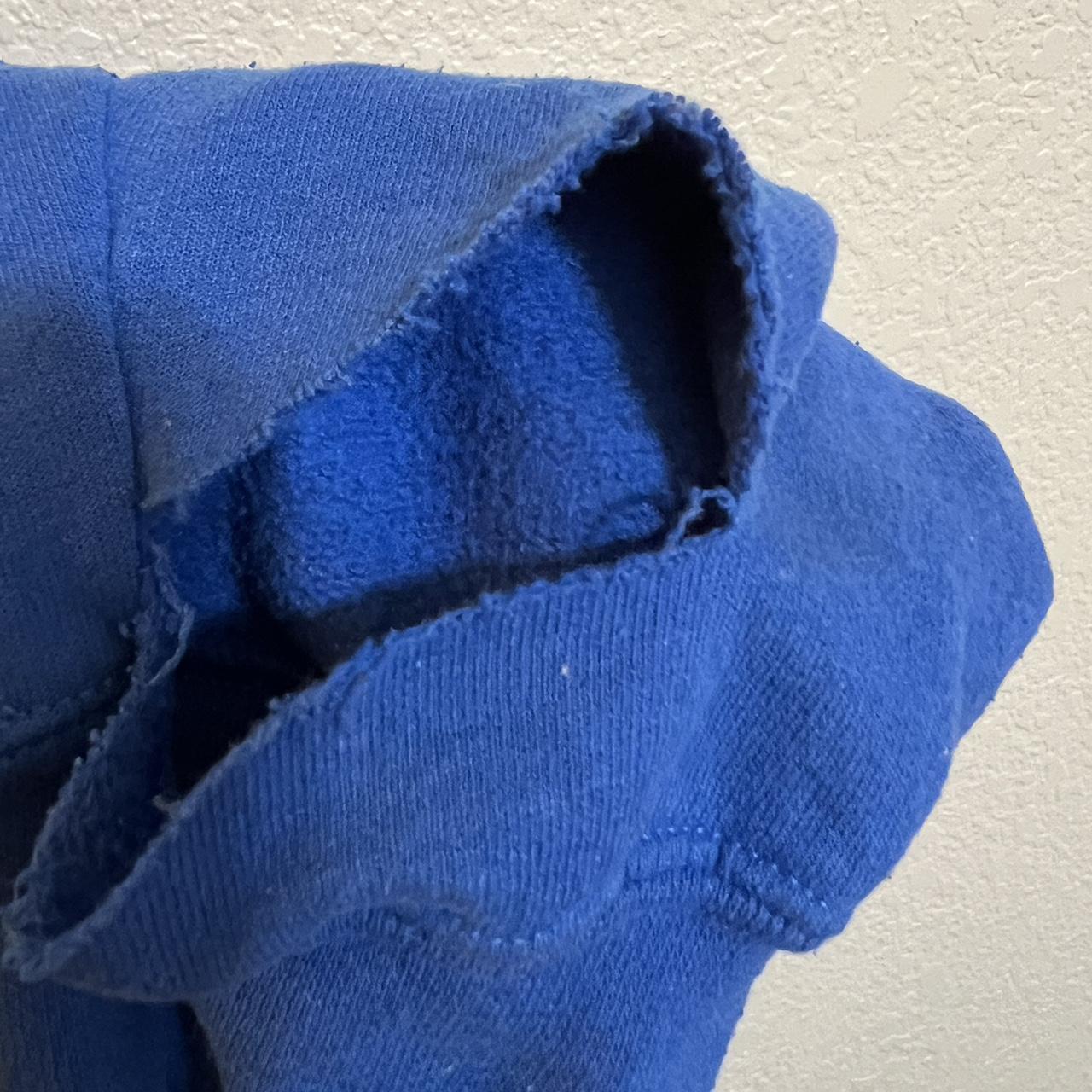 So So Happy hoodie (LARGE) & BLUE DOMO HOODIE... | Depop