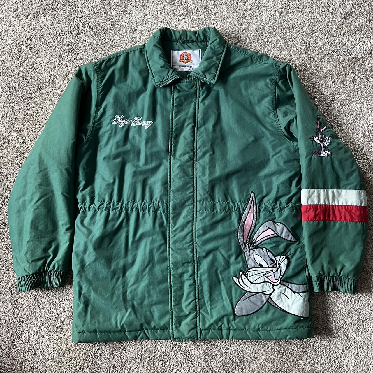 Vintage Looney Tunes Bugs Bunny Jacket Size Medium - Depop