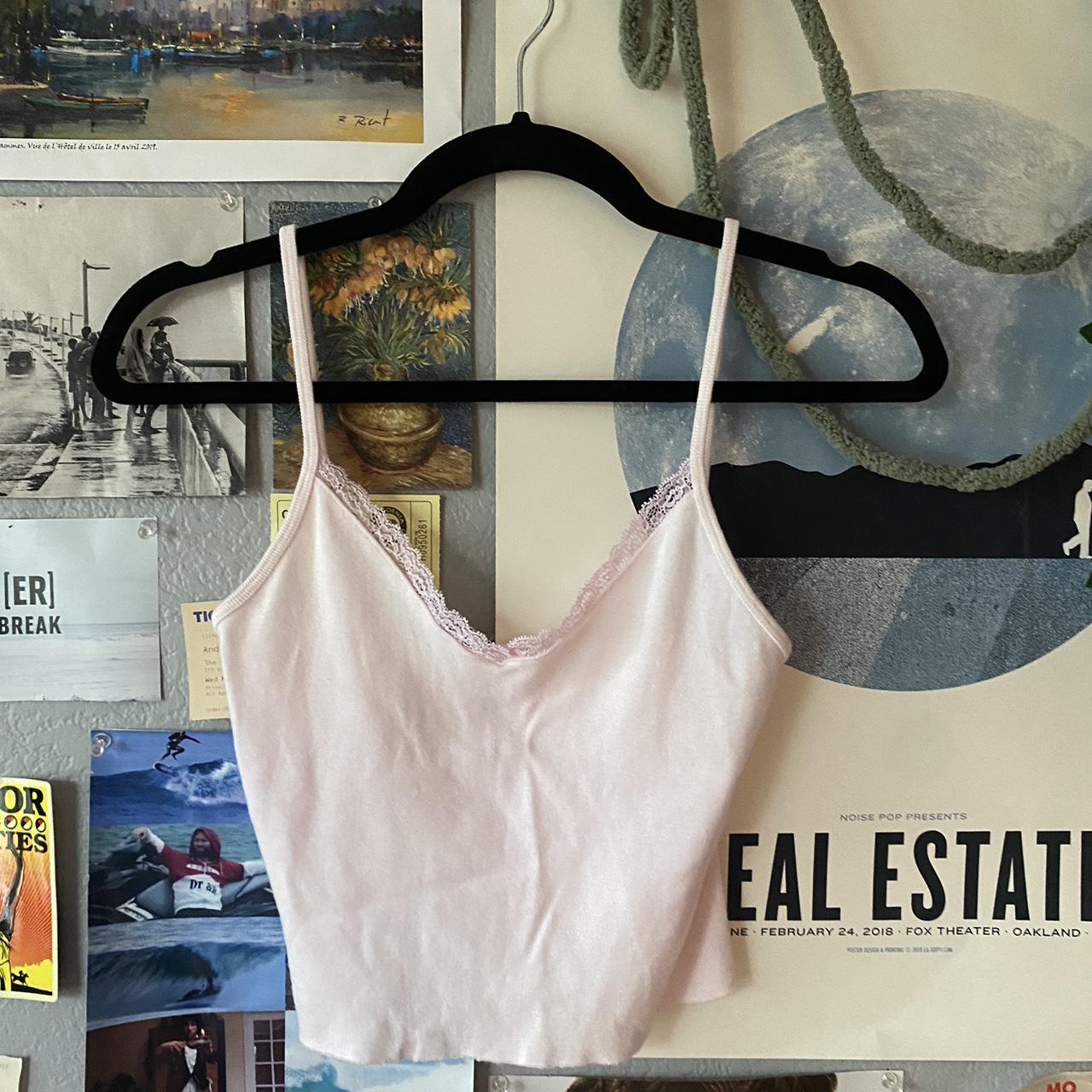 Brandy Melville Light Pink Tank - one size - never... - Depop