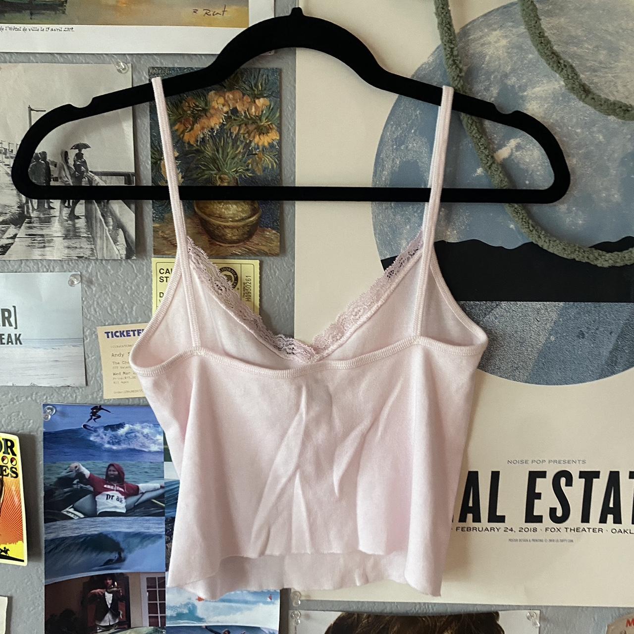 Brandy Melville Light Pink Tank - one size - never... - Depop