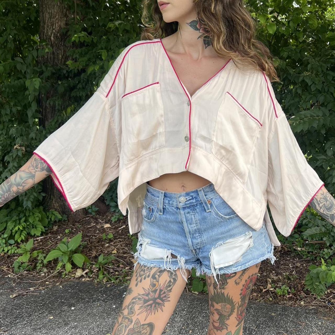 Free People Shine Time pajama top Intimates sleep... | Depop