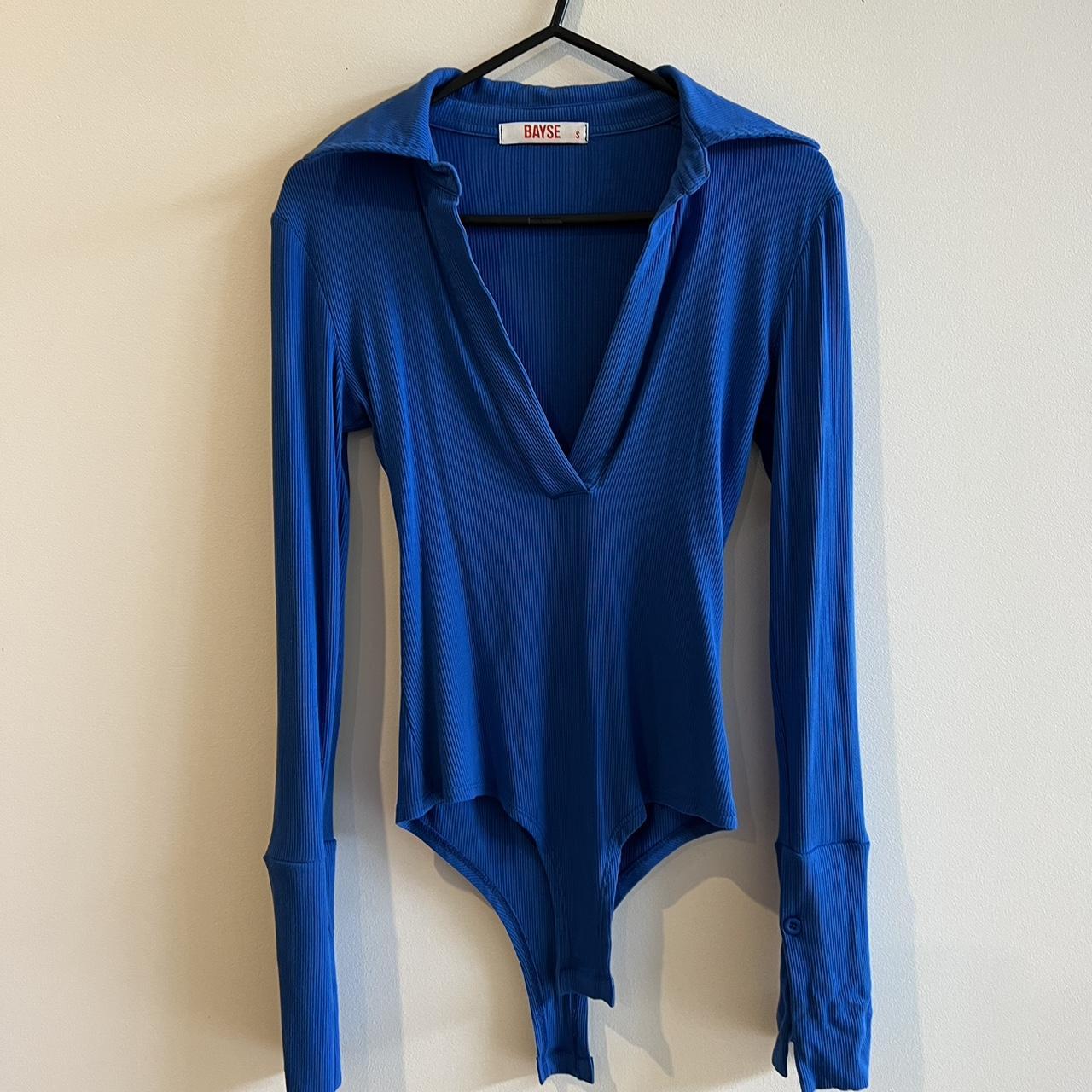 Bayse blue body suit - Depop