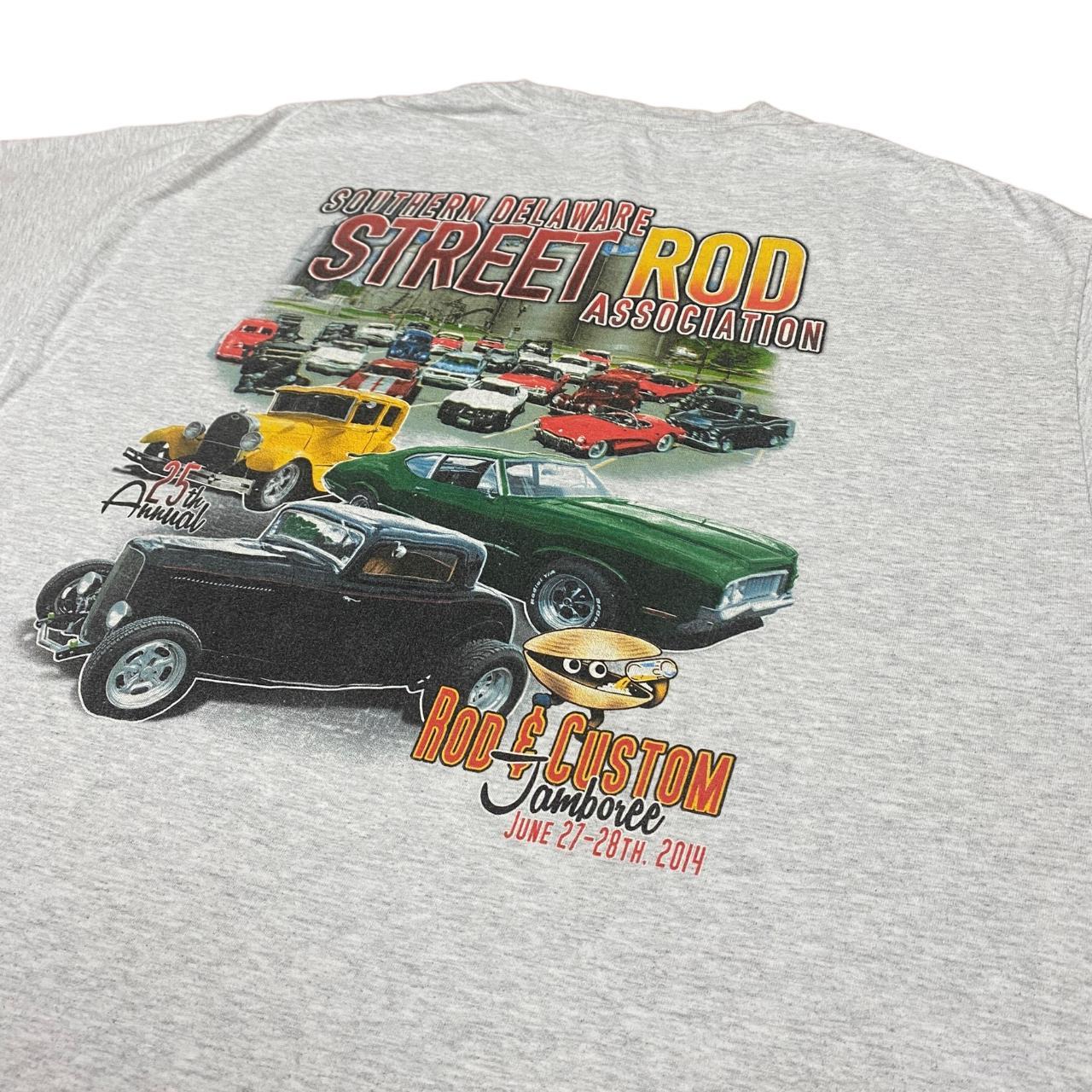 RACING CAR GRAPHIC T-SHIRT – XL 🔥 Vintage light... - Depop
