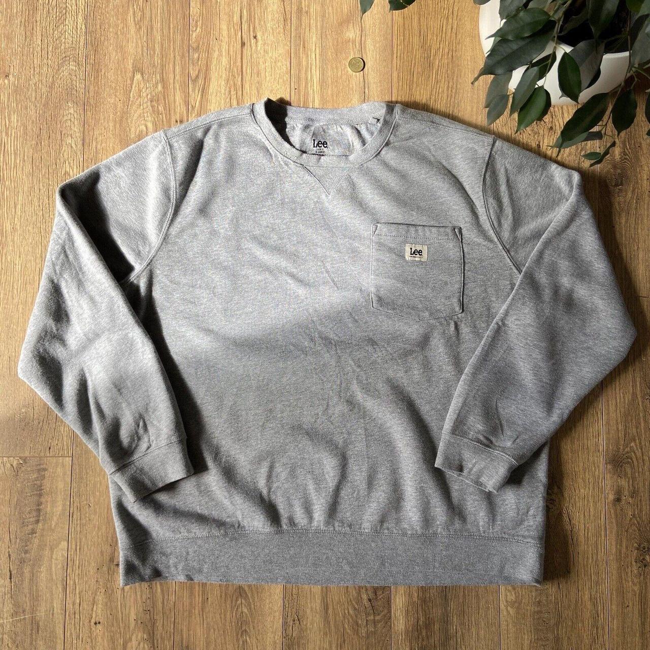 Lee Premium Select Sweatshirt Size XL USA Grey... - Depop