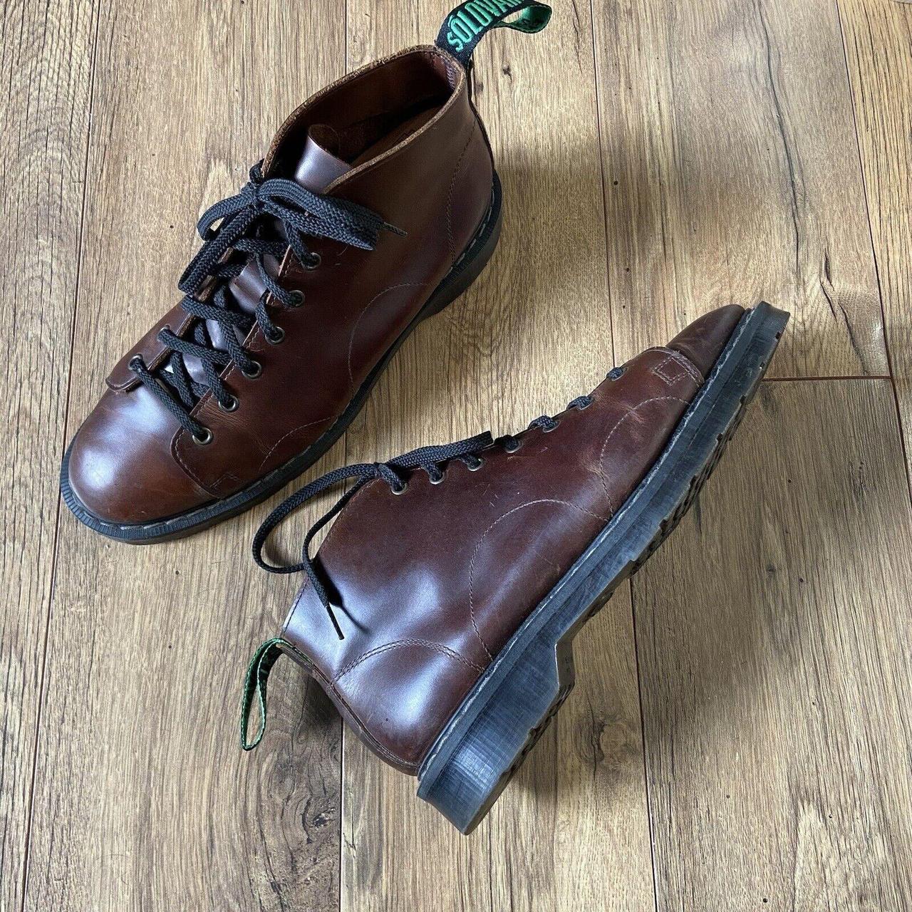 Solovair Monkey Boot UK 9 Gaucho Crazy Horse Made In... - Depop