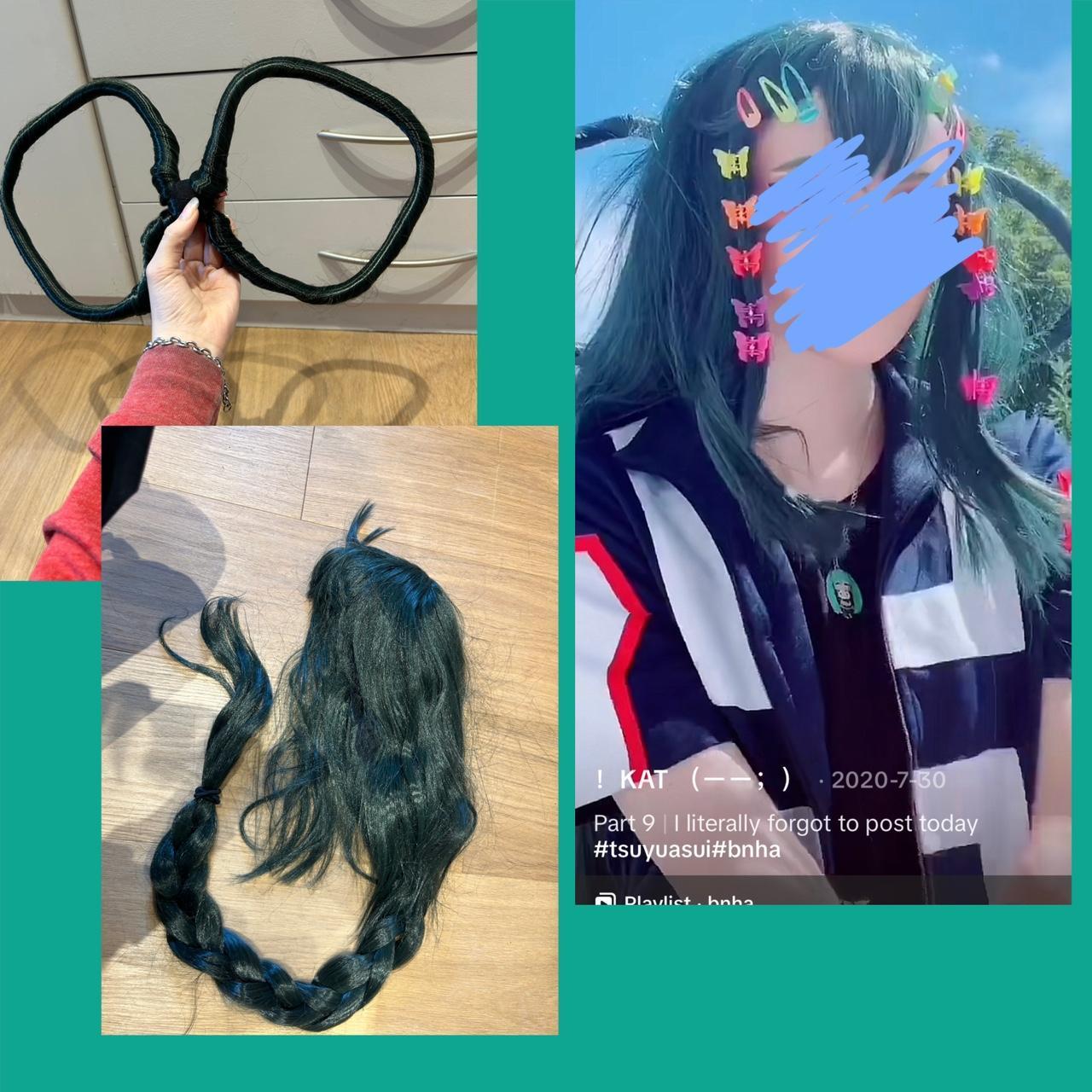 tsu wig worn a few times never used heat or... - Depop