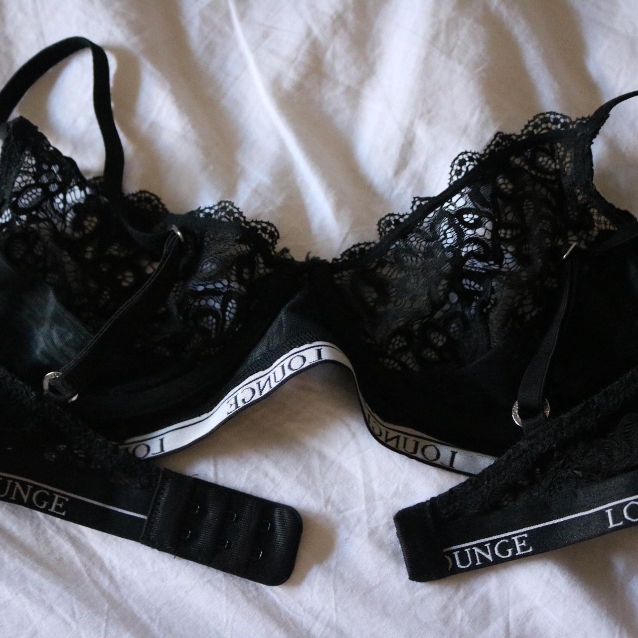 Lounge Underwear Balcony bra - Black Excellent... - Depop