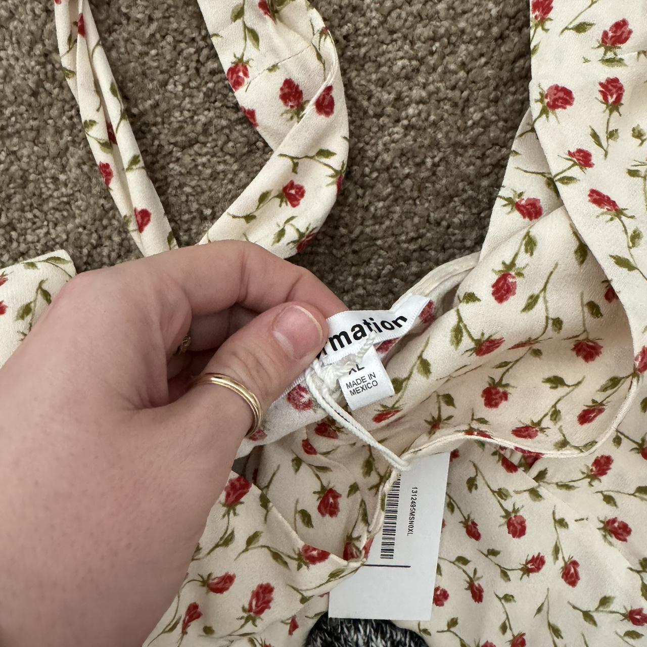 Beautiful Reformation Rose Dress! Never worn w tags - Depop