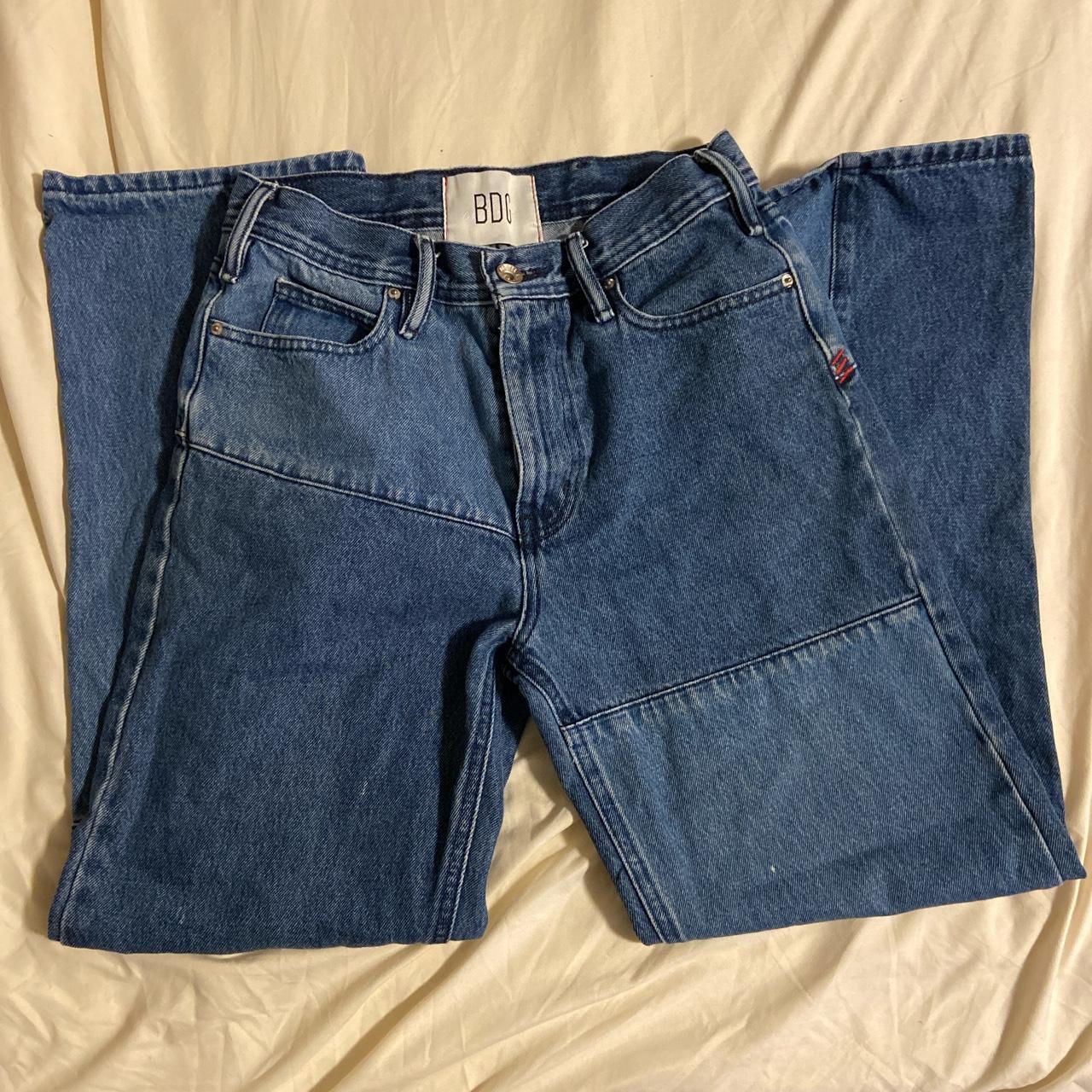 super cute urban outfitters BDG skate fit patchwork... - Depop