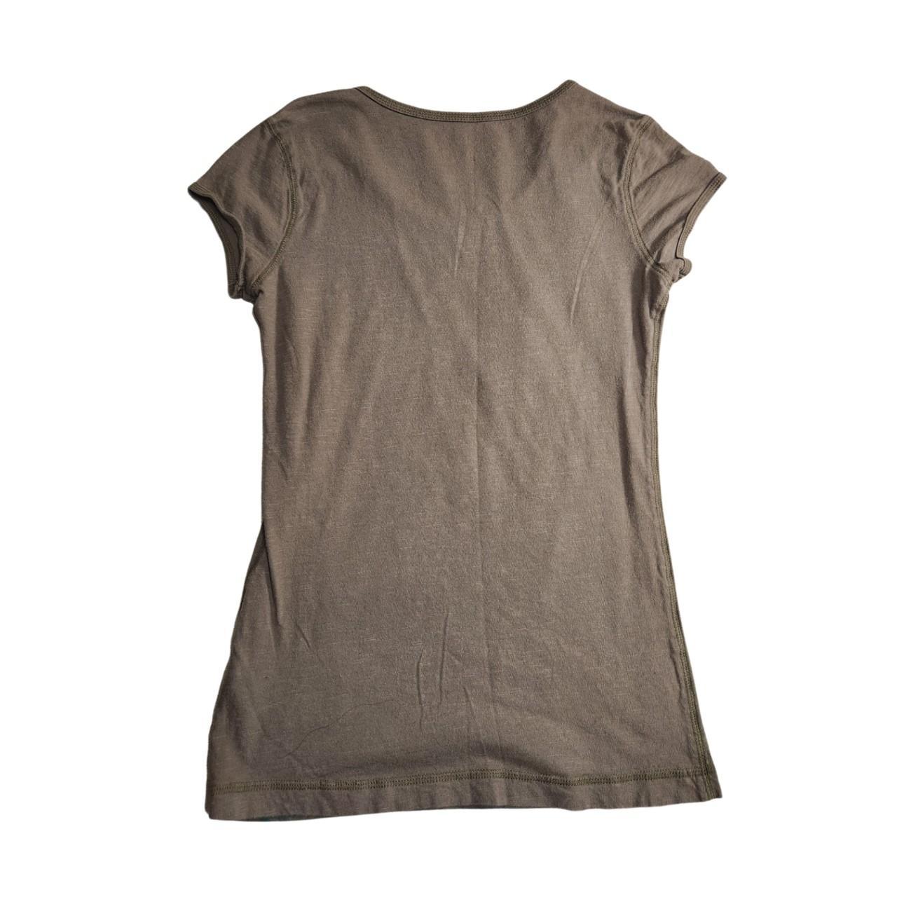 mudd tiger design fitted tshirt embellishments and... - Depop