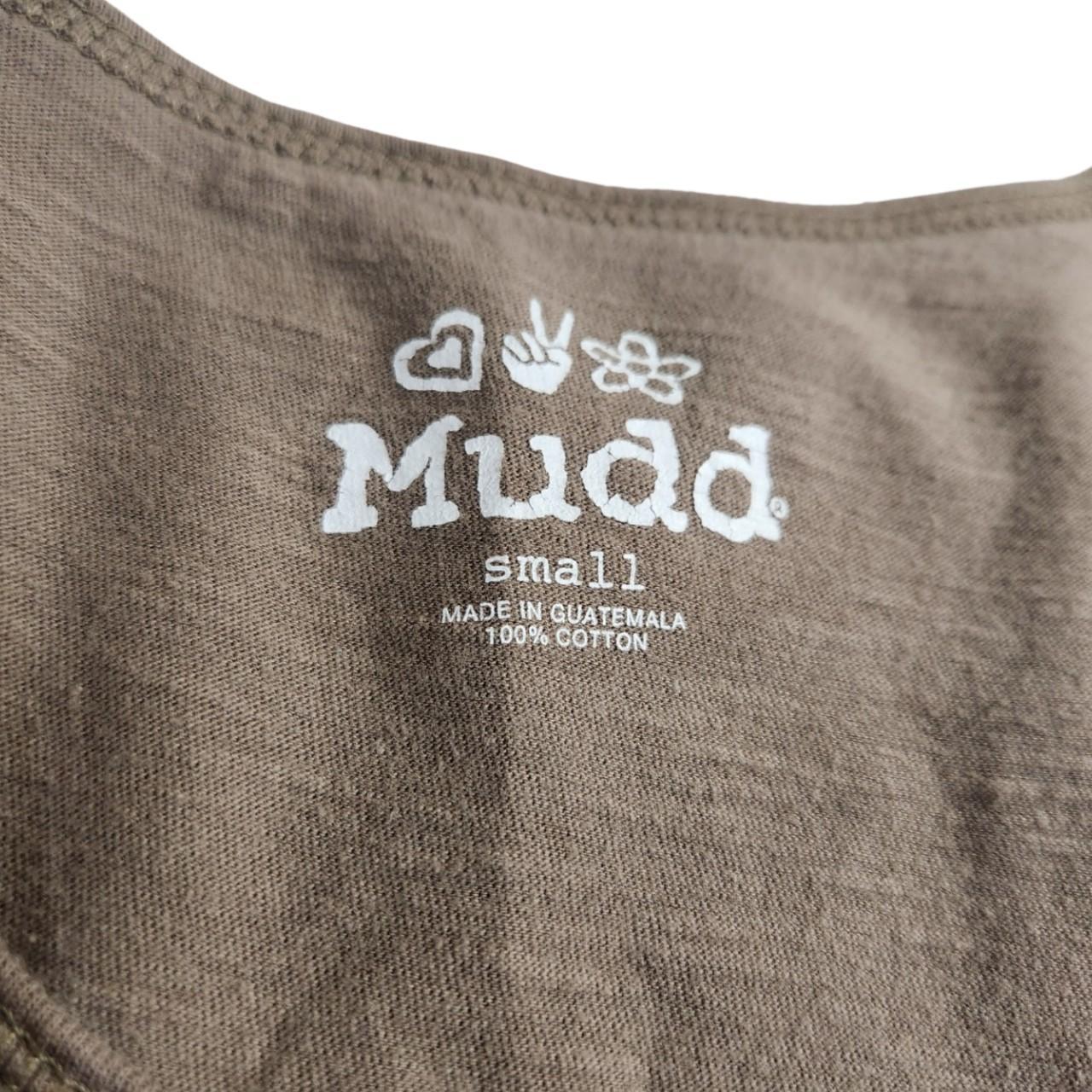 mudd tiger design fitted tshirt embellishments and... - Depop