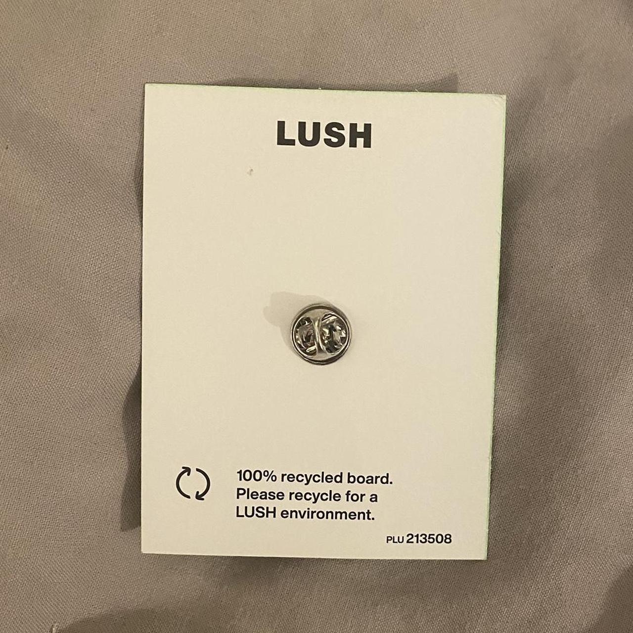 LUSH limited edition enamel pin badge Brand new... - Depop