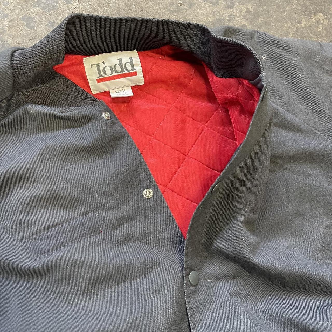 Vintage 80s bomber style work jacket! Nice jacket,... - Depop