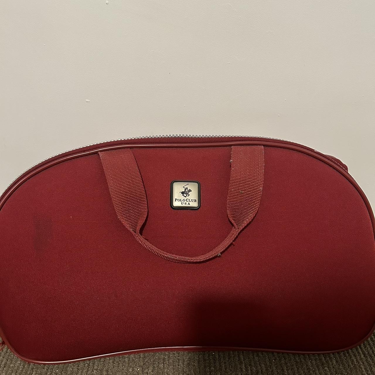 Polo club red travel bag Also includes a... - Depop