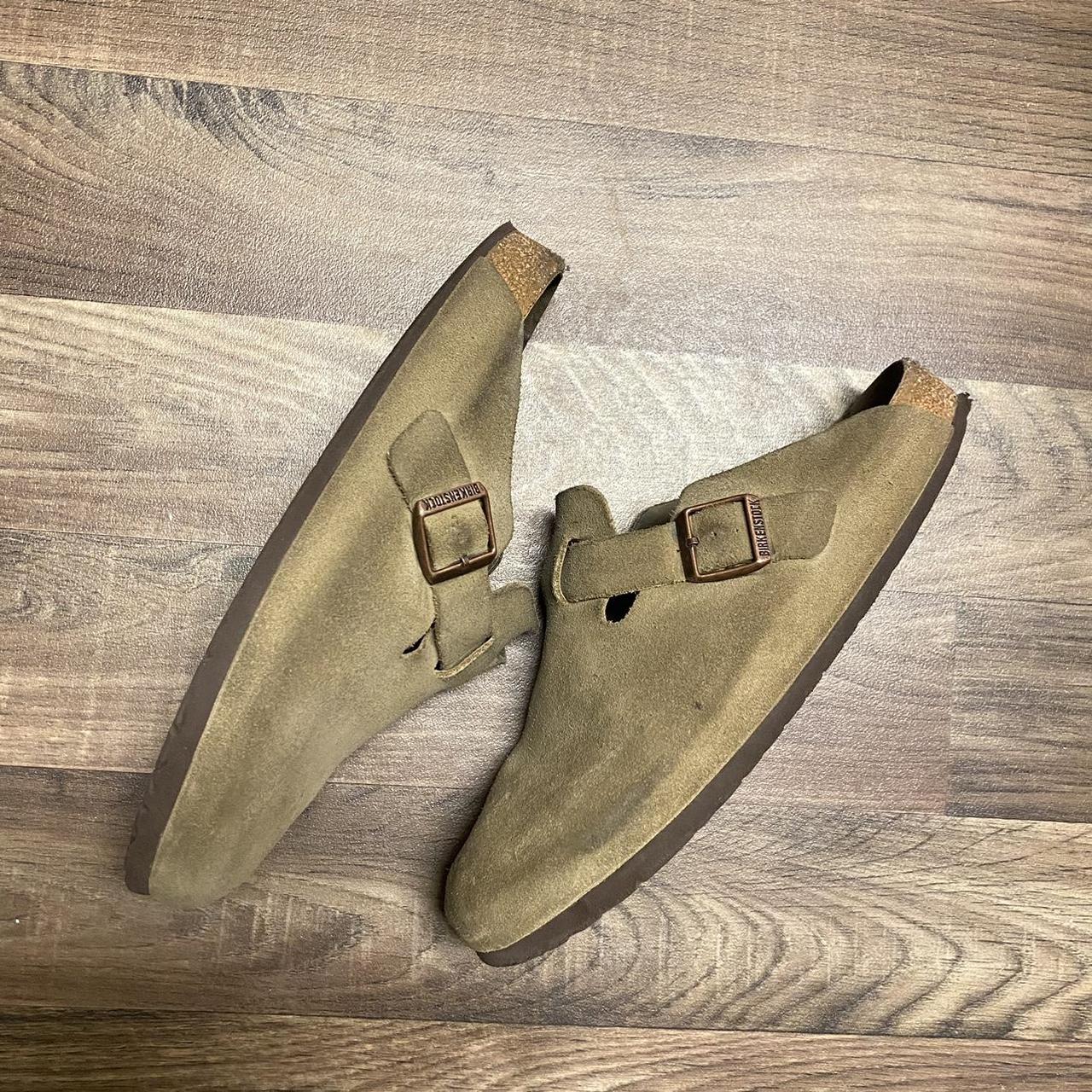 Authentic Birkenstock Clogs Size 11 fits 9.5/10... - Depop