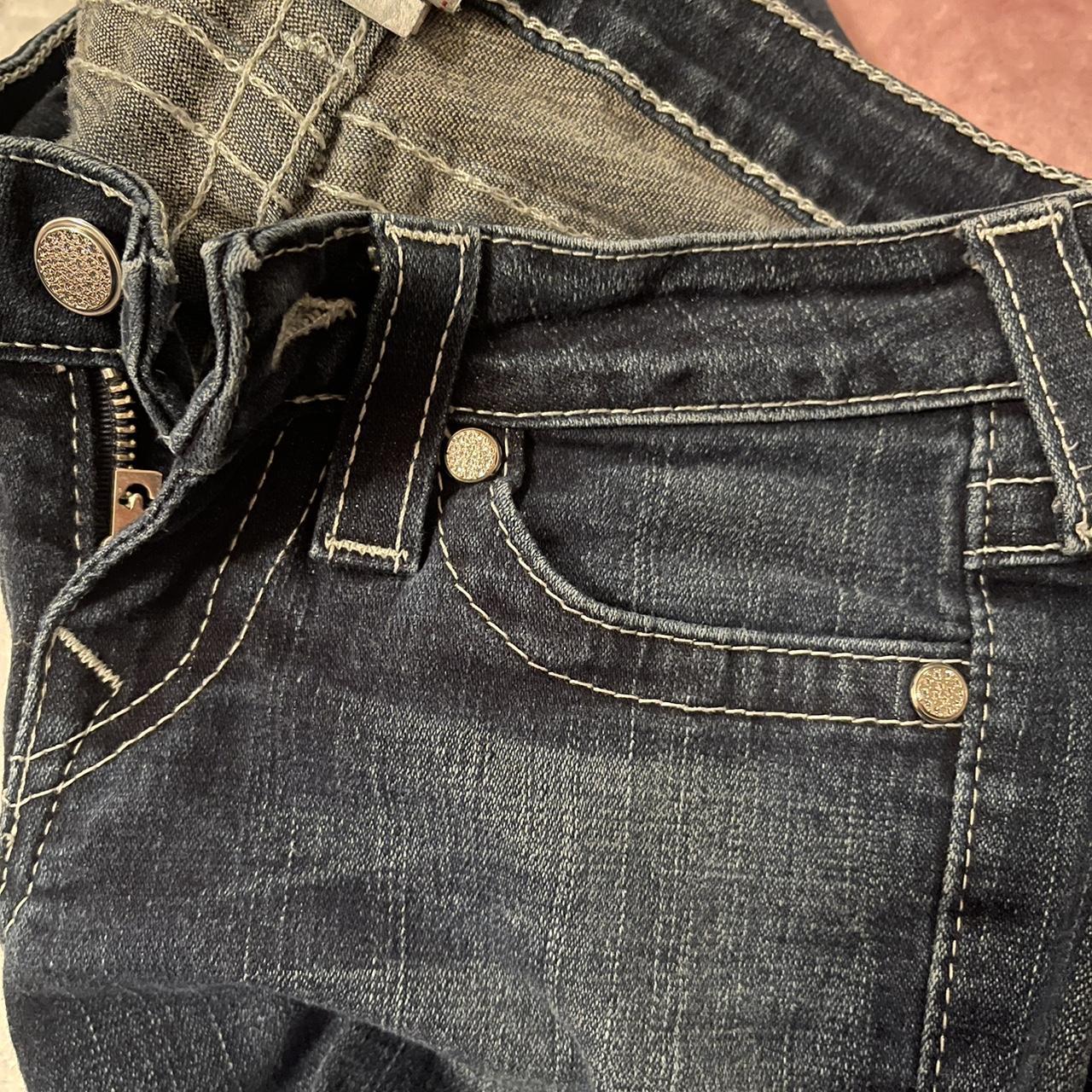 The back of my true religion jeans and pocket - Depop