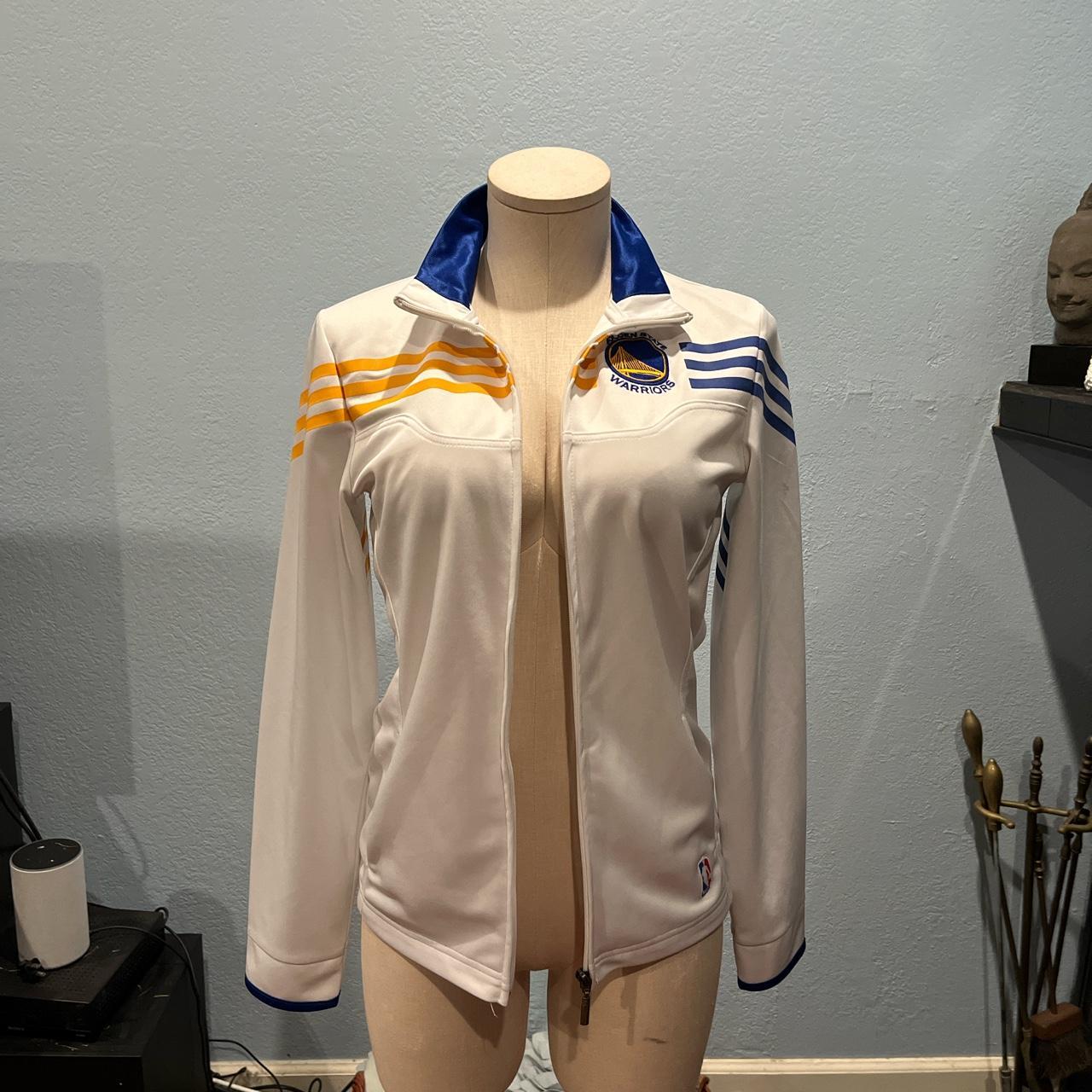 adidas nba golden state warriors track jacket #nba... - Depop
