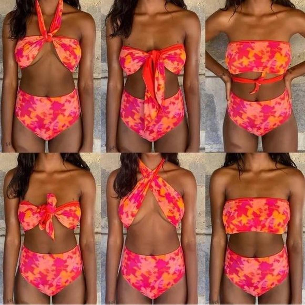 437 Flora Bikini Multiple ways to tie the top!... - Depop