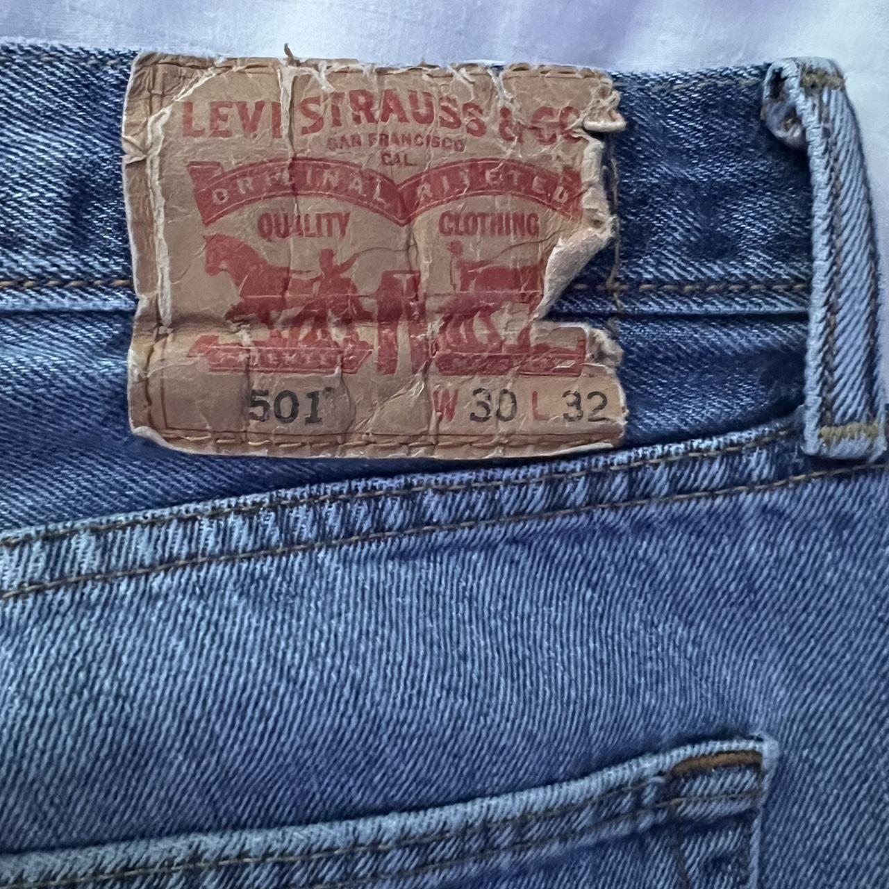 Levi’s 501 Jeans Size 30x32 #Levis #Denim #Y2K... - Depop