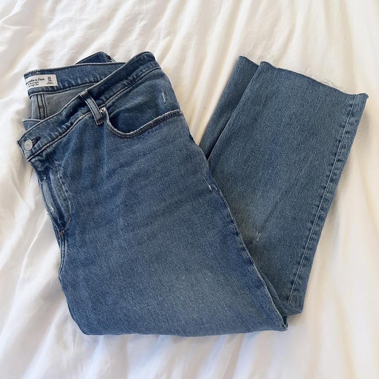 Abercrombie jeans Abercrombie 90s ultra high rise... - Depop