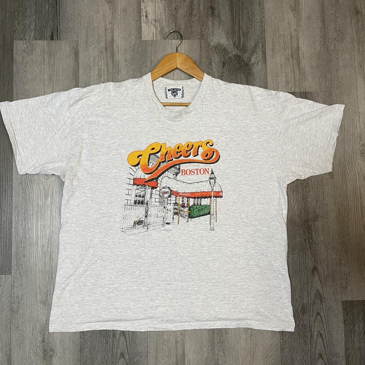 Vintage cheers Boston T-shirt Good condition... - Depop